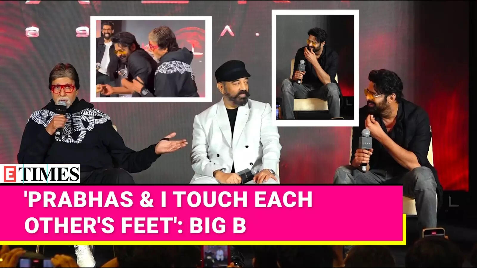 Amitabh Bachchan Engages in Playful Banter With Prabhas; 'KALKI 2898 AD ...