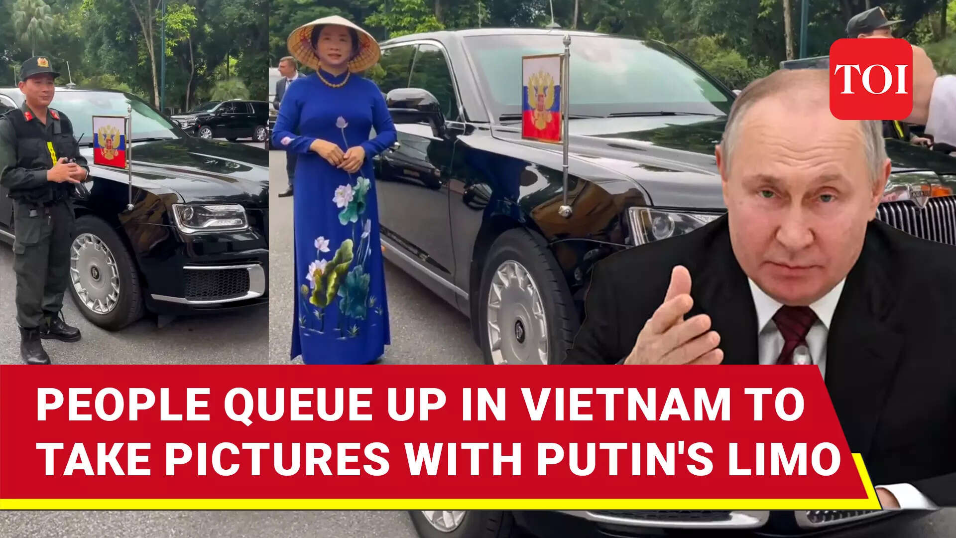 Putin's Limo Triggers Frenzy In Vietnam; All About Russian President's 'Lavish Beast' Aurus Senat