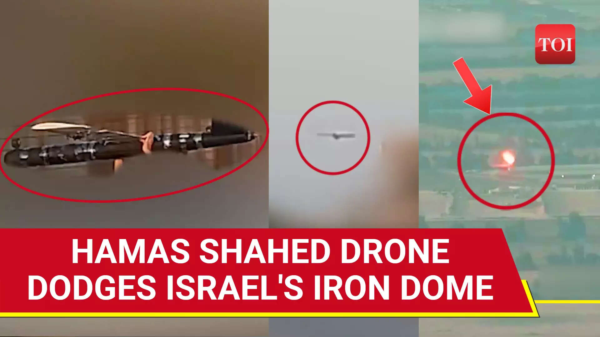 Hamas Releases Footage Of Drone Attack On Israeli Military Inside ...
