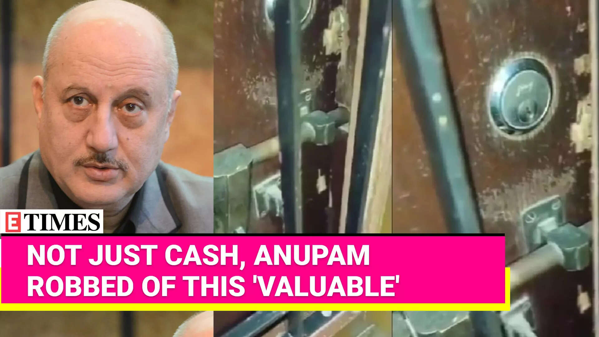 Anupam Kher Confirms Office Theft; Loses 4 Lakh Cash And Something More ...
