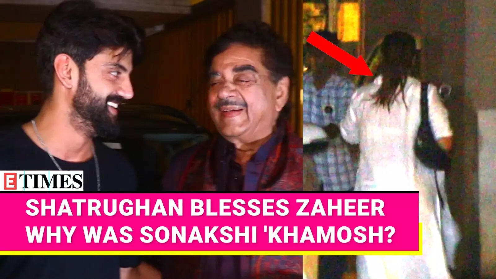 Sonakshi Sinha, Zaheer Iqbal Wedding: Shatrughan Sinha blesses Groom-to-be, 'Heeramandi' actress ...
