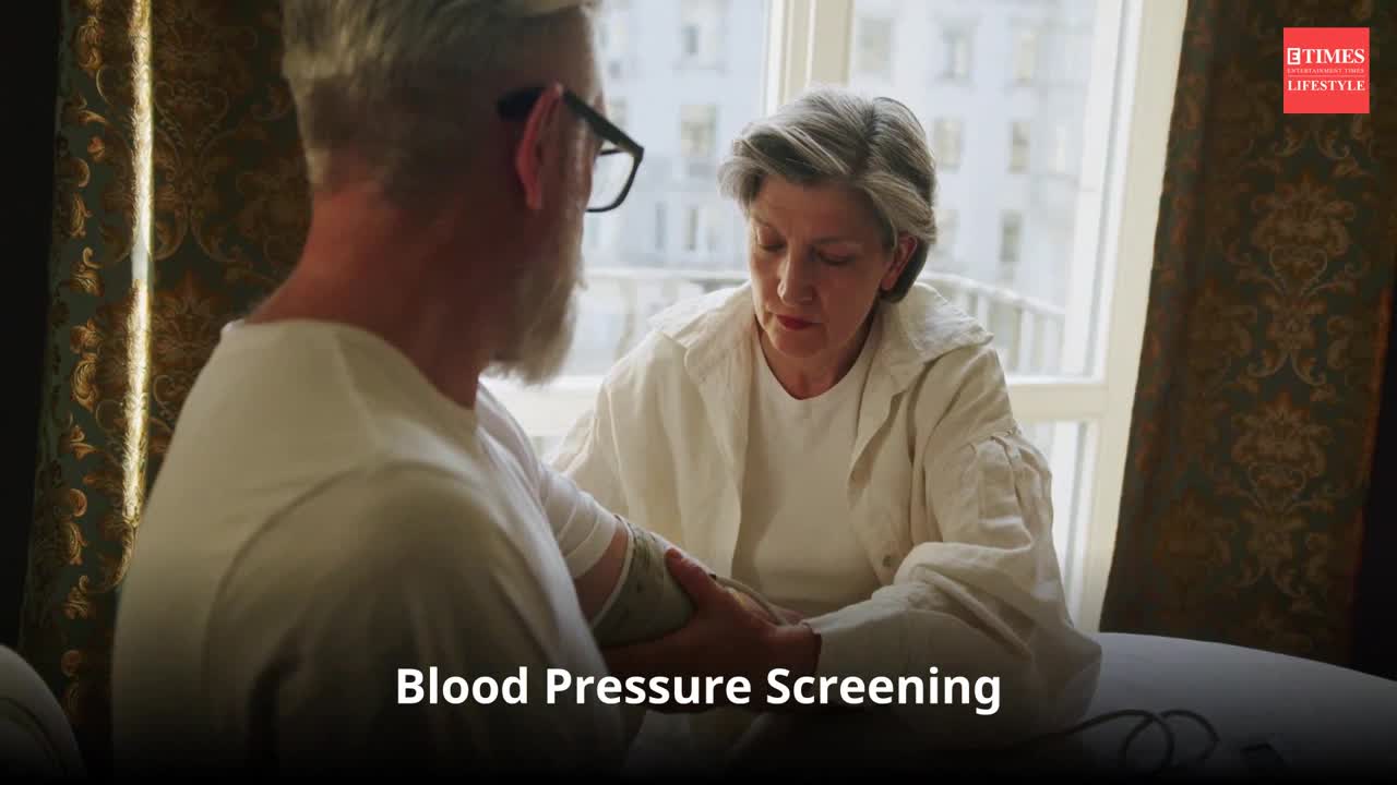 Complete health screening services including blood pressure ...