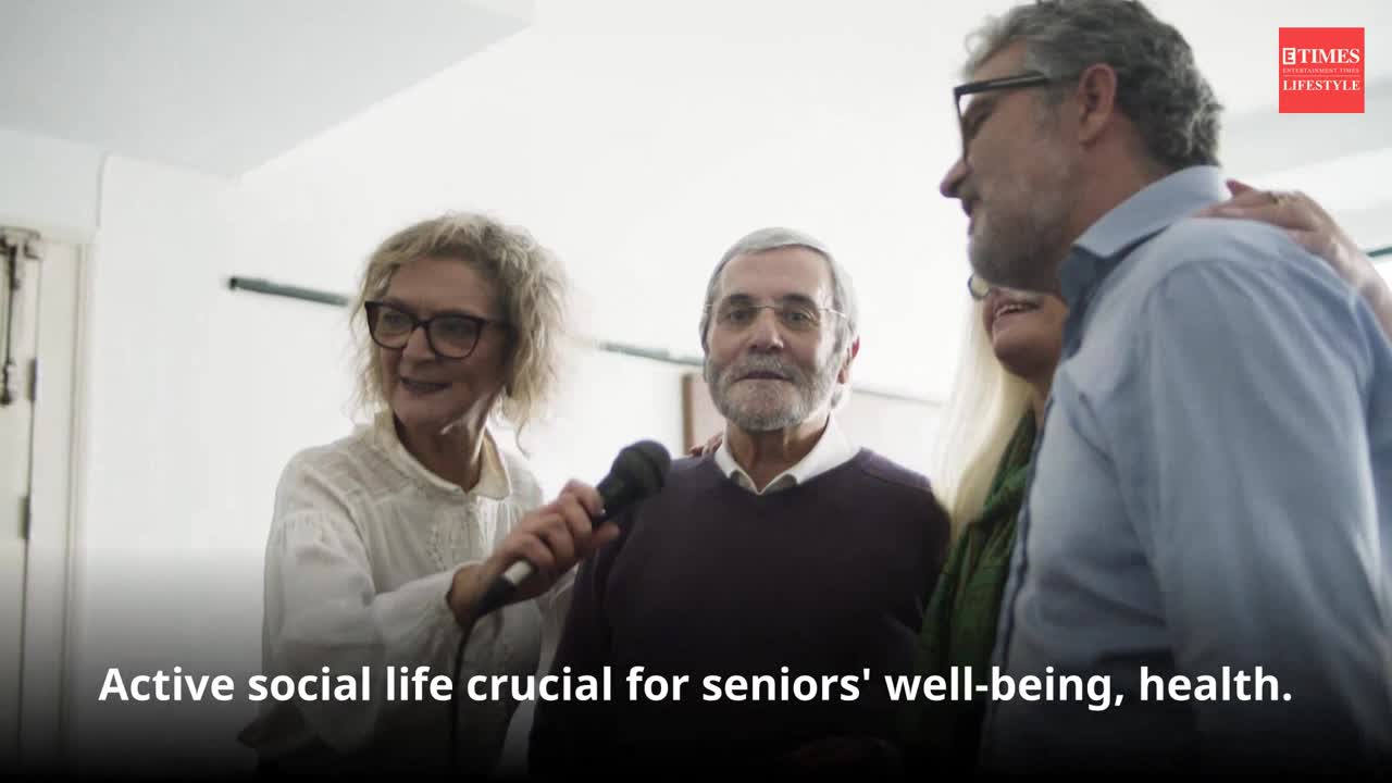 The crucial role of an active social life for seniors' health