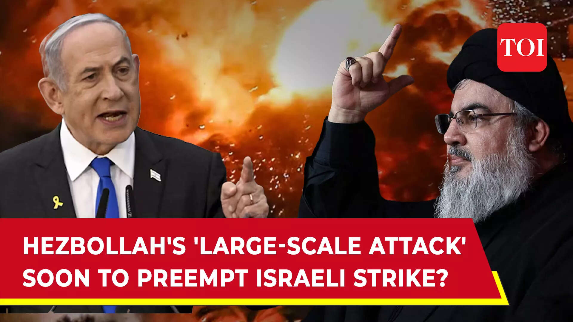 Israel On High Alert As Hezbollah May Launch 'Large-Scale Attack Beyond ...