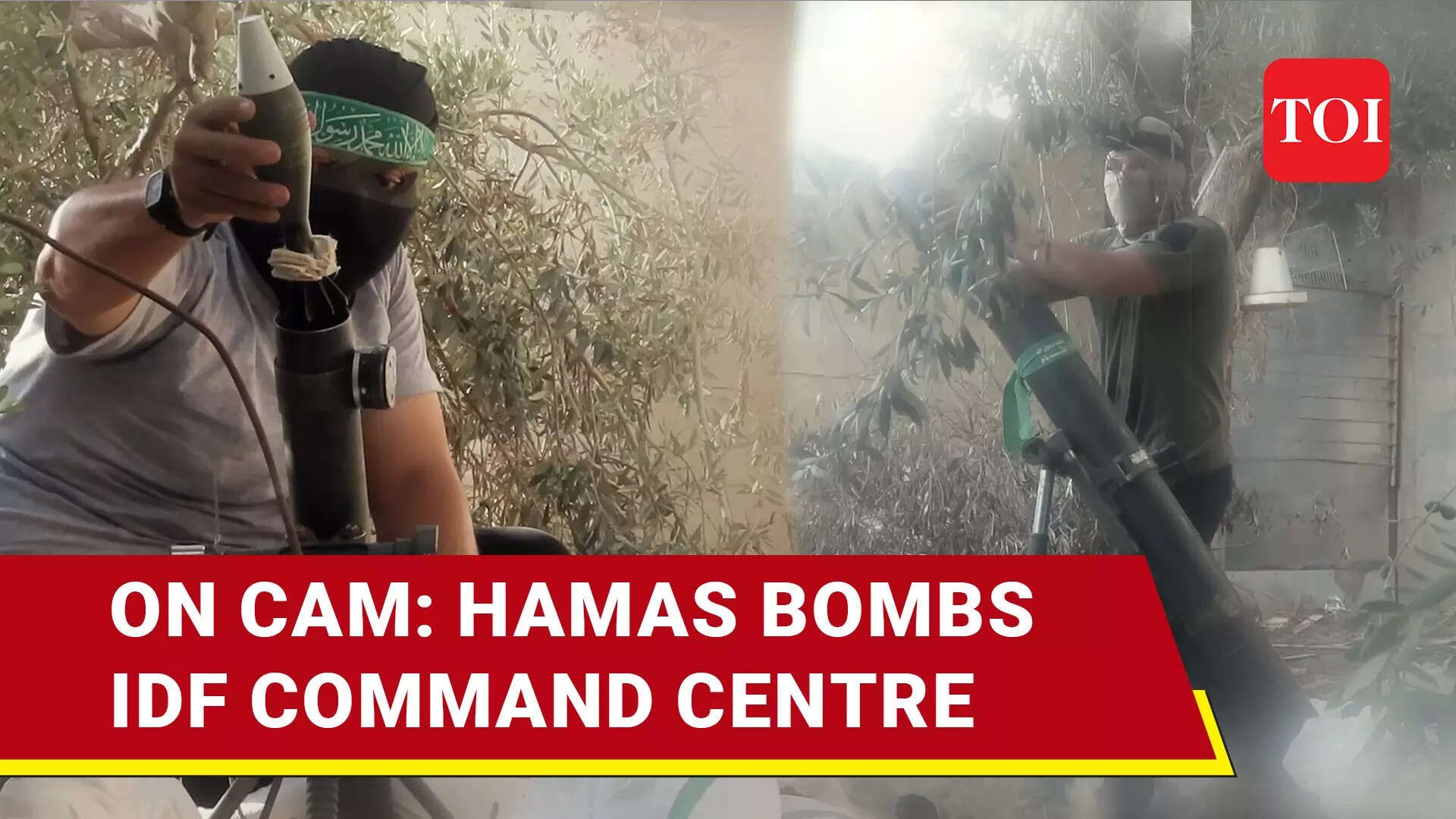 Hamas Posts Video Of An Attack On Israeli Command And Control Centre In ...