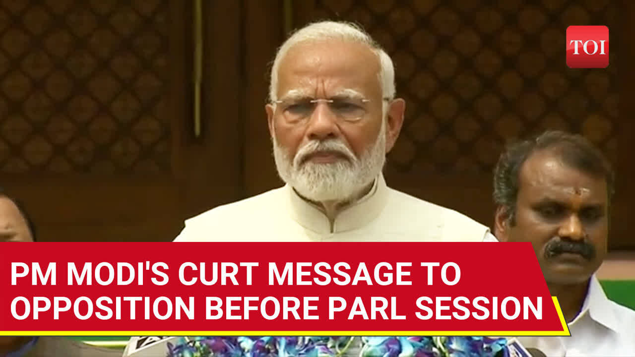 PM Modi Stings INDIA Bloc; Stresses On 'Consensus To Run Country' | Pre ...