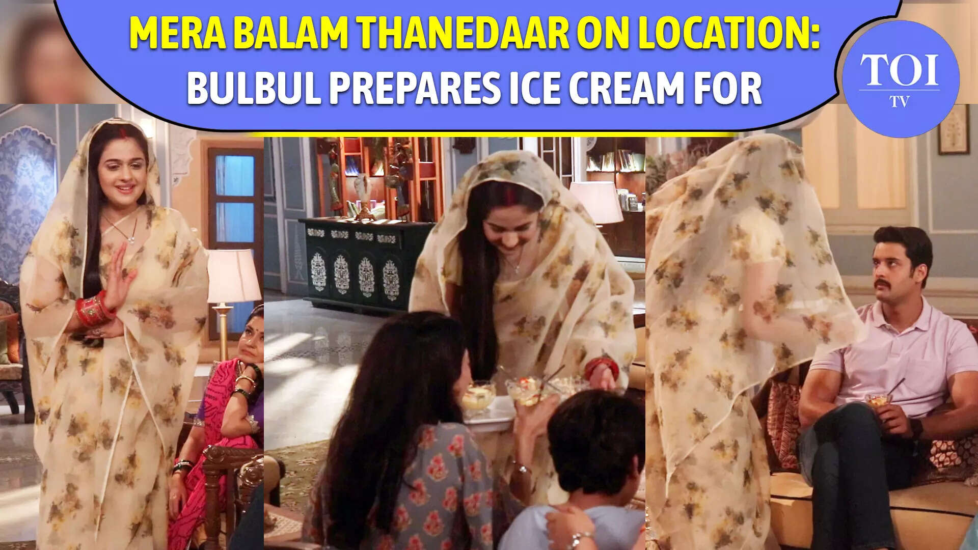 Mera Balam Thanedaar On Location: Bulbul and Veer to have a Special Wedding Ritual