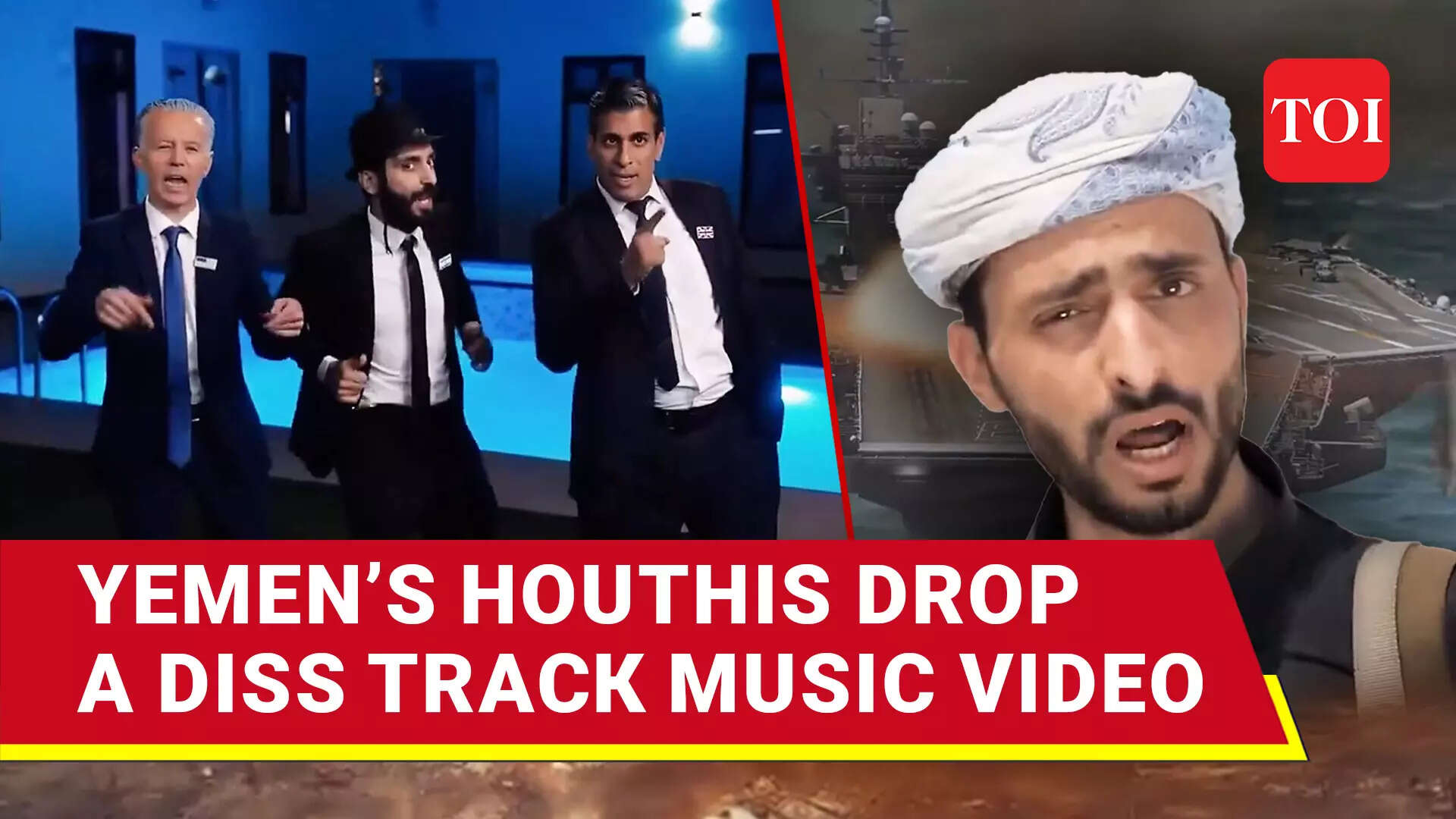 Amid Houthi Attacks, Yemeni Rapper Mocks Netanyahu, Biden, Sunak Over ...