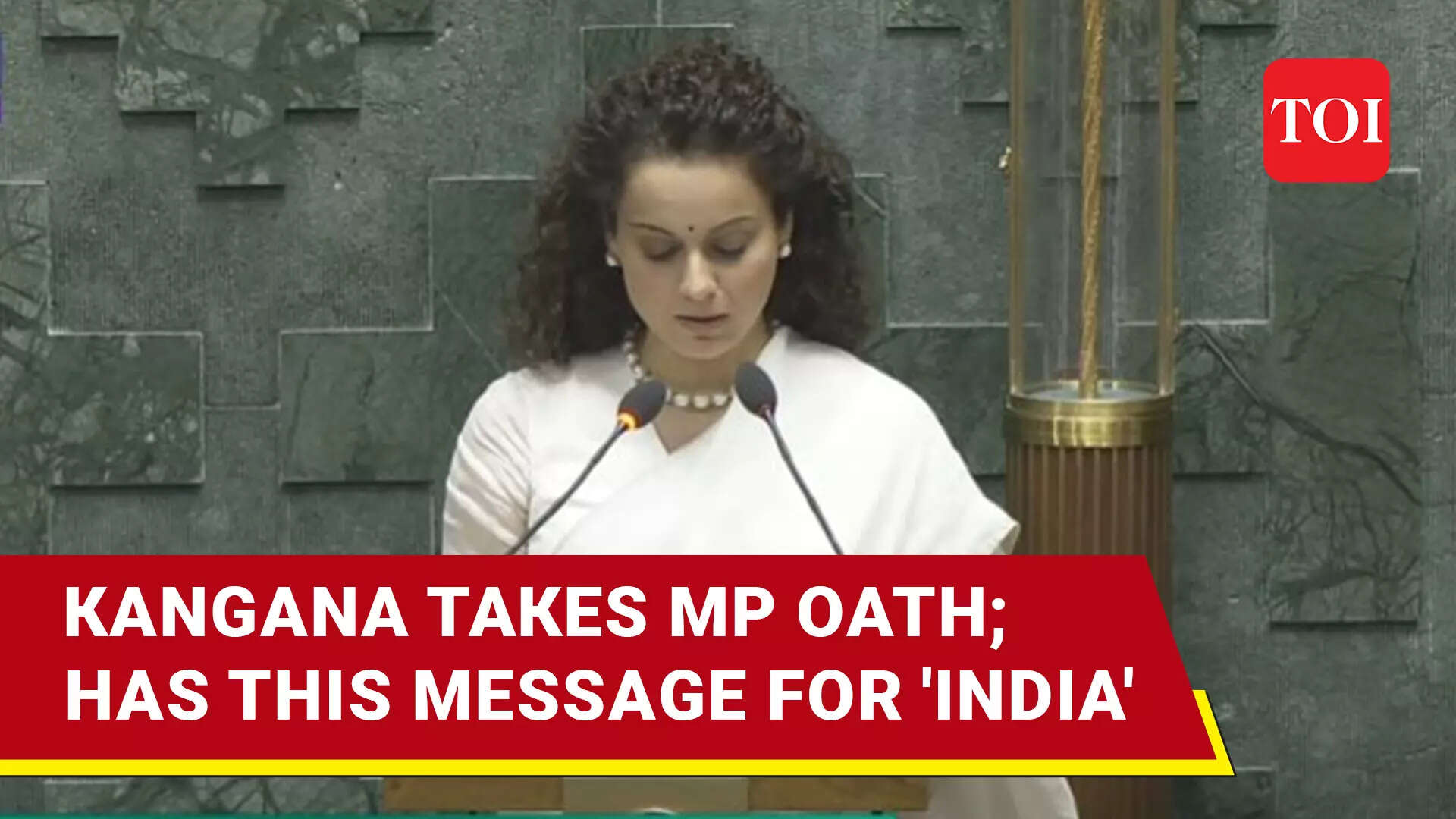 Kangana Vs Opposition Fiery Parliament Showdown Loading? Mandi MP Warns ...