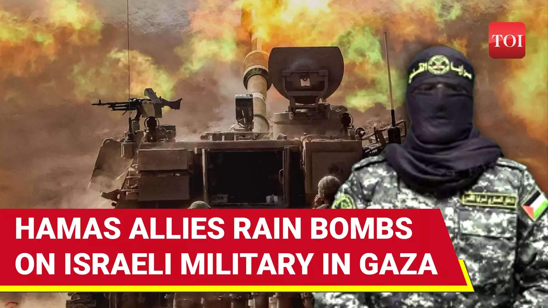 Hamas Allies Bombard Israeli Army Near Egypt Border; Dramatic Scenes Of ...