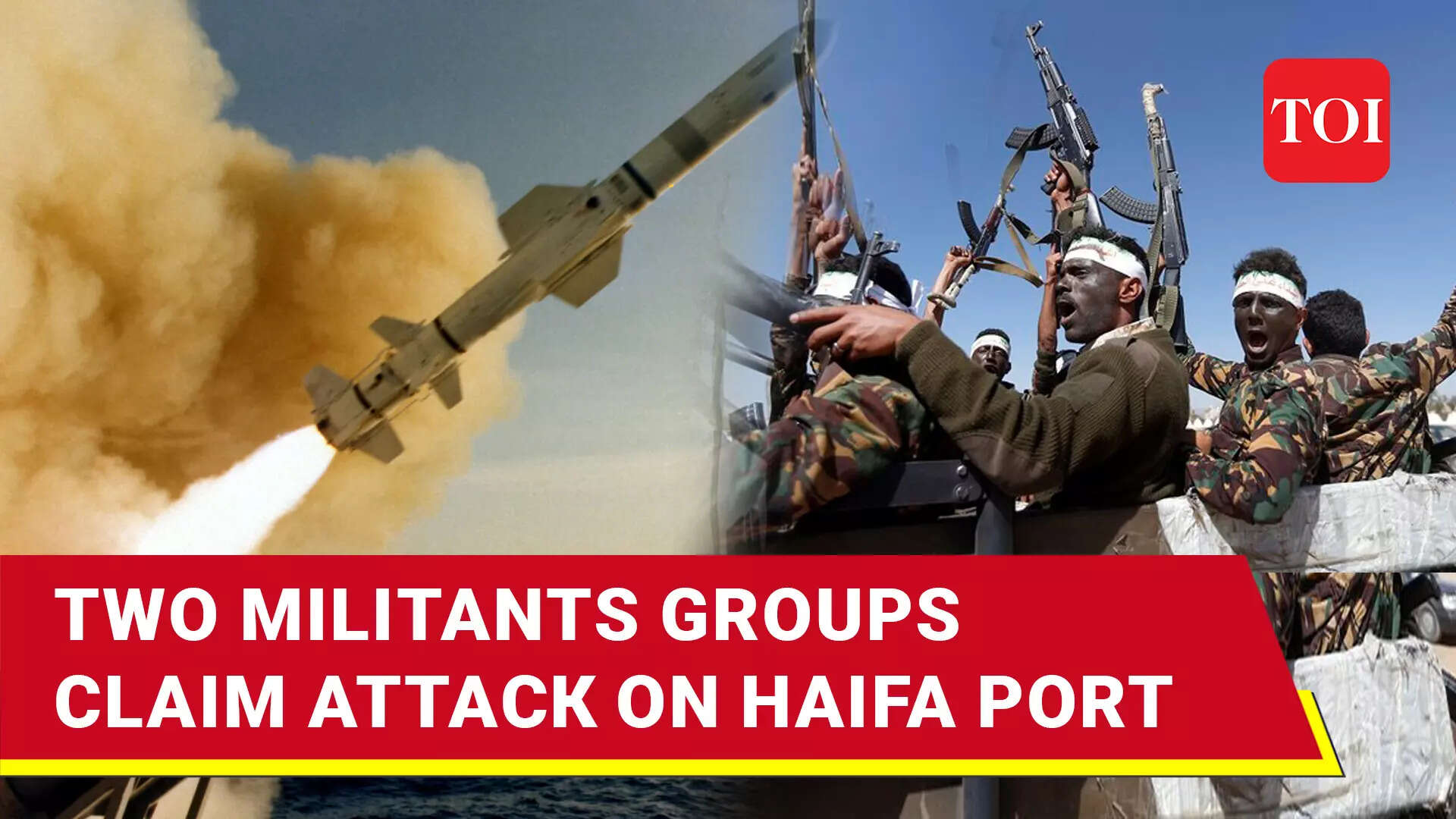 Arab Fighters Launch A Joint Attack On 'Israeli Ship' At Haifa Port ...