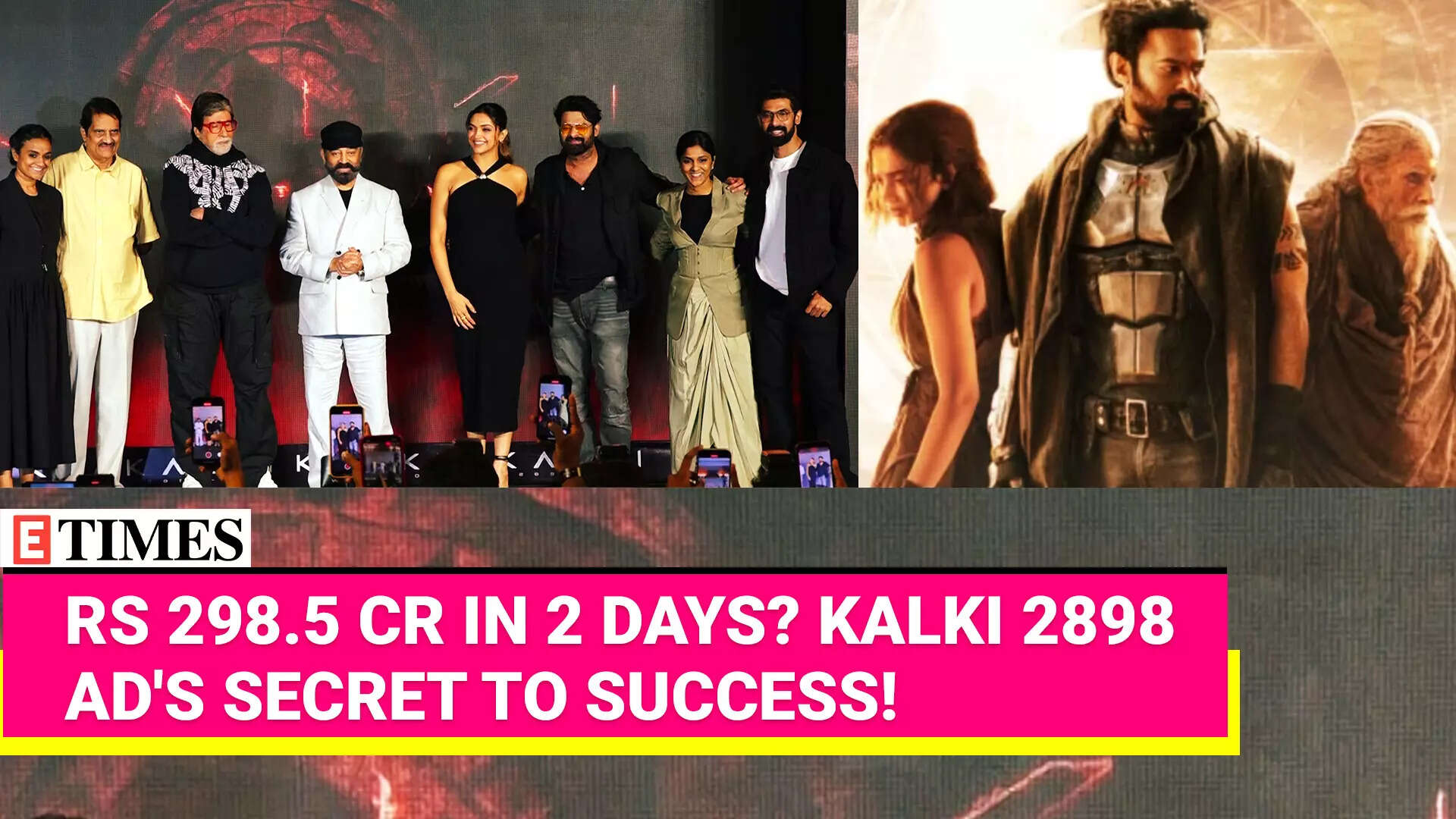 Kalki 2898 AD Makes Rs 298 5 CR In Just 2 Days: Unveil The SECRET ...