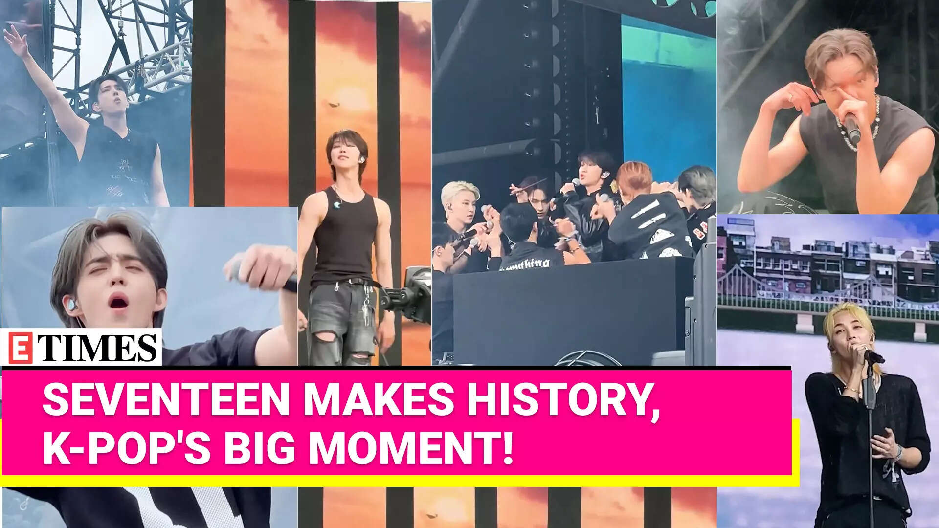 SEVENTEEN Makes History At Glastonbury: First K-pop Act To Perform On ...