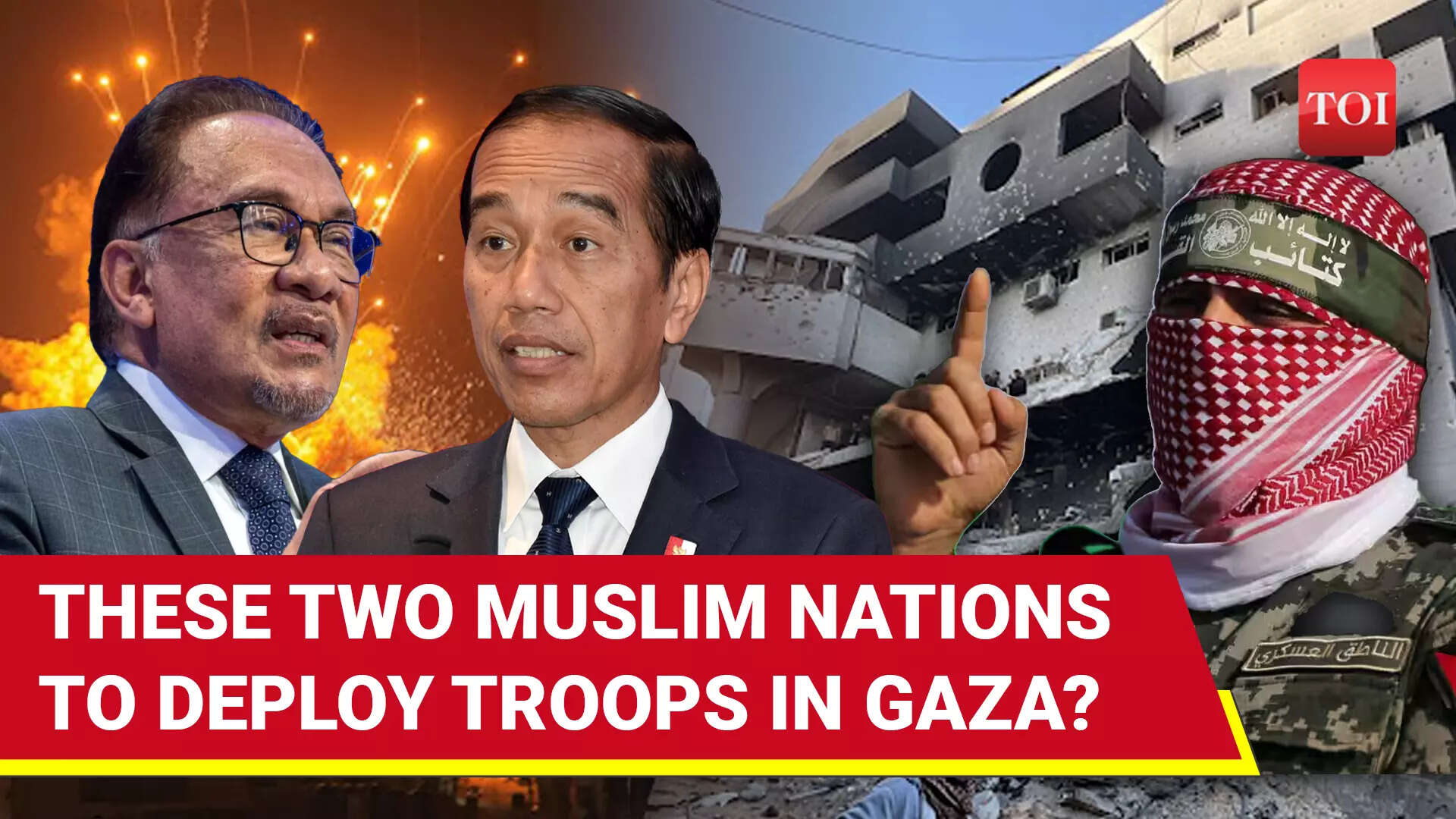 Indonesia, Malaysia Ready To Send Peacekeeping Troops To Gaza Postwar ...