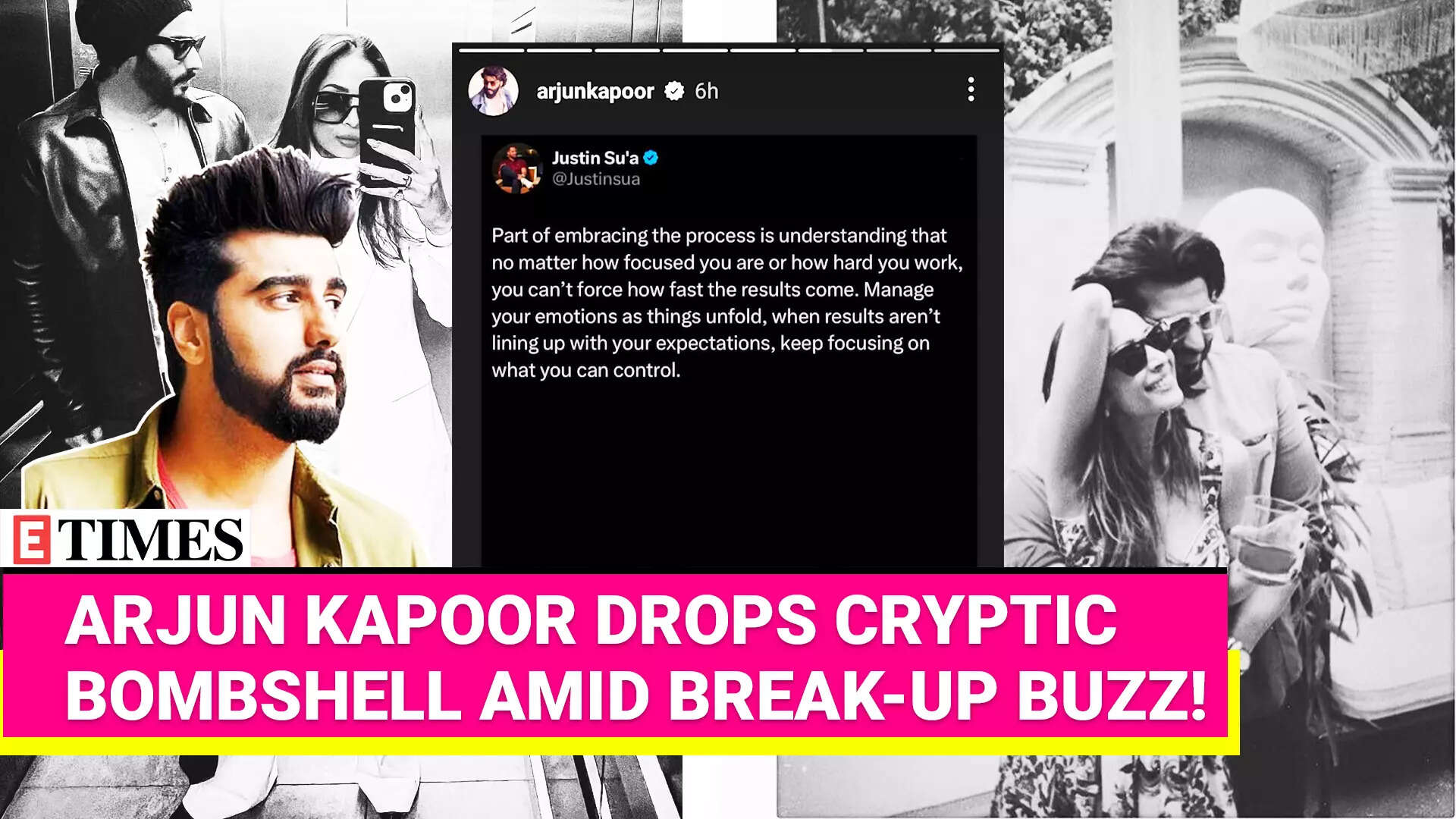 Arjun Kapoor's Cryptic Instagram Post: Is It Really OVER with Malaika ...