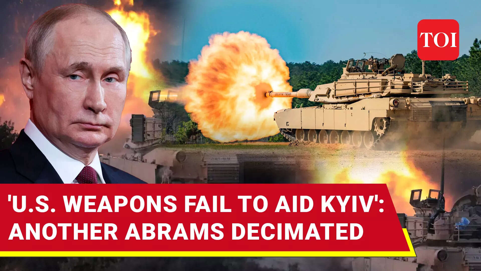 U.S. Tank Bites Dust As Russia Bombs Another Abrams In Ukraine; 'Proof ...