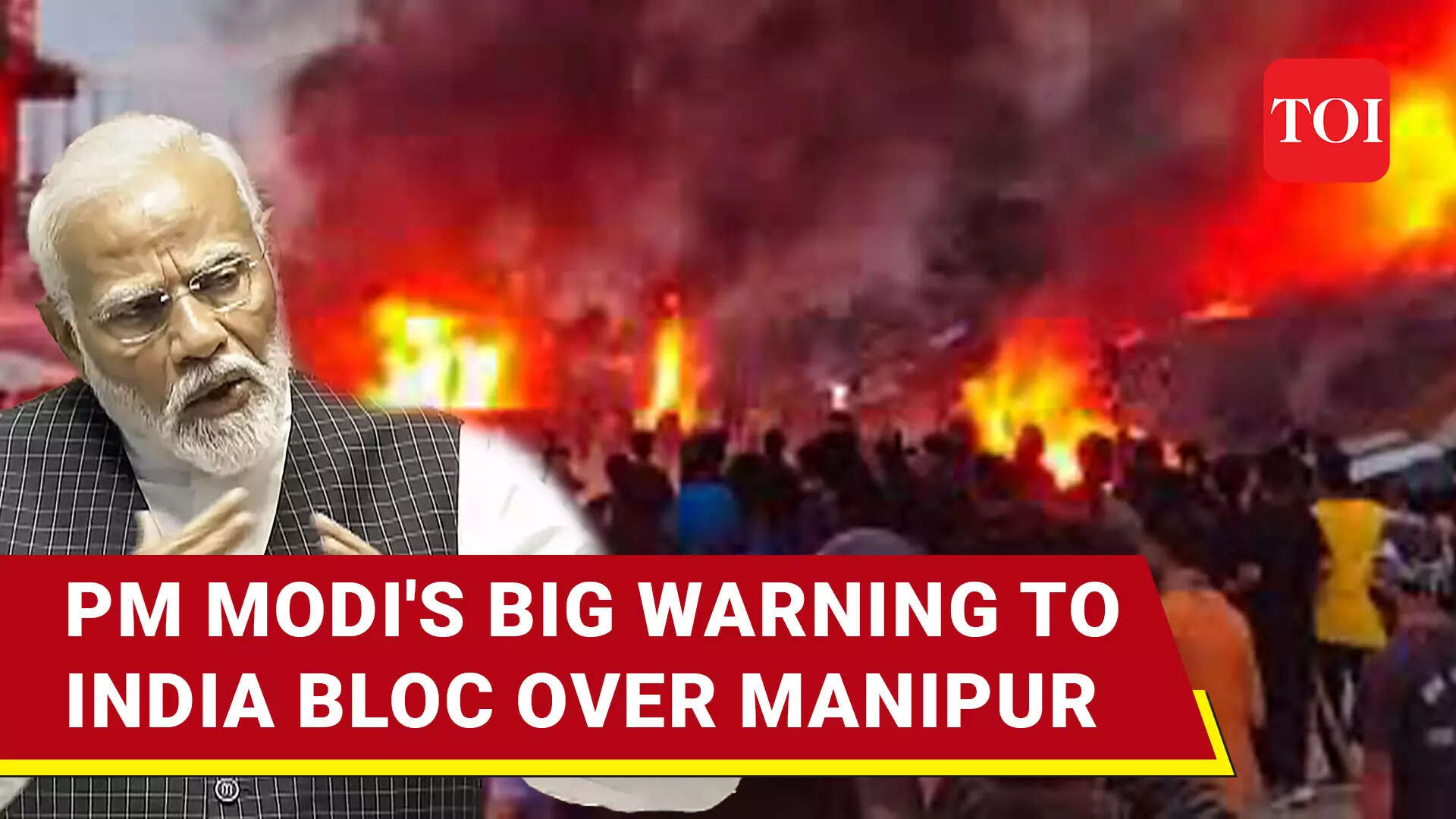 Pm Modi Breaks Silence On Manipur Ethnic Violence After Protests By