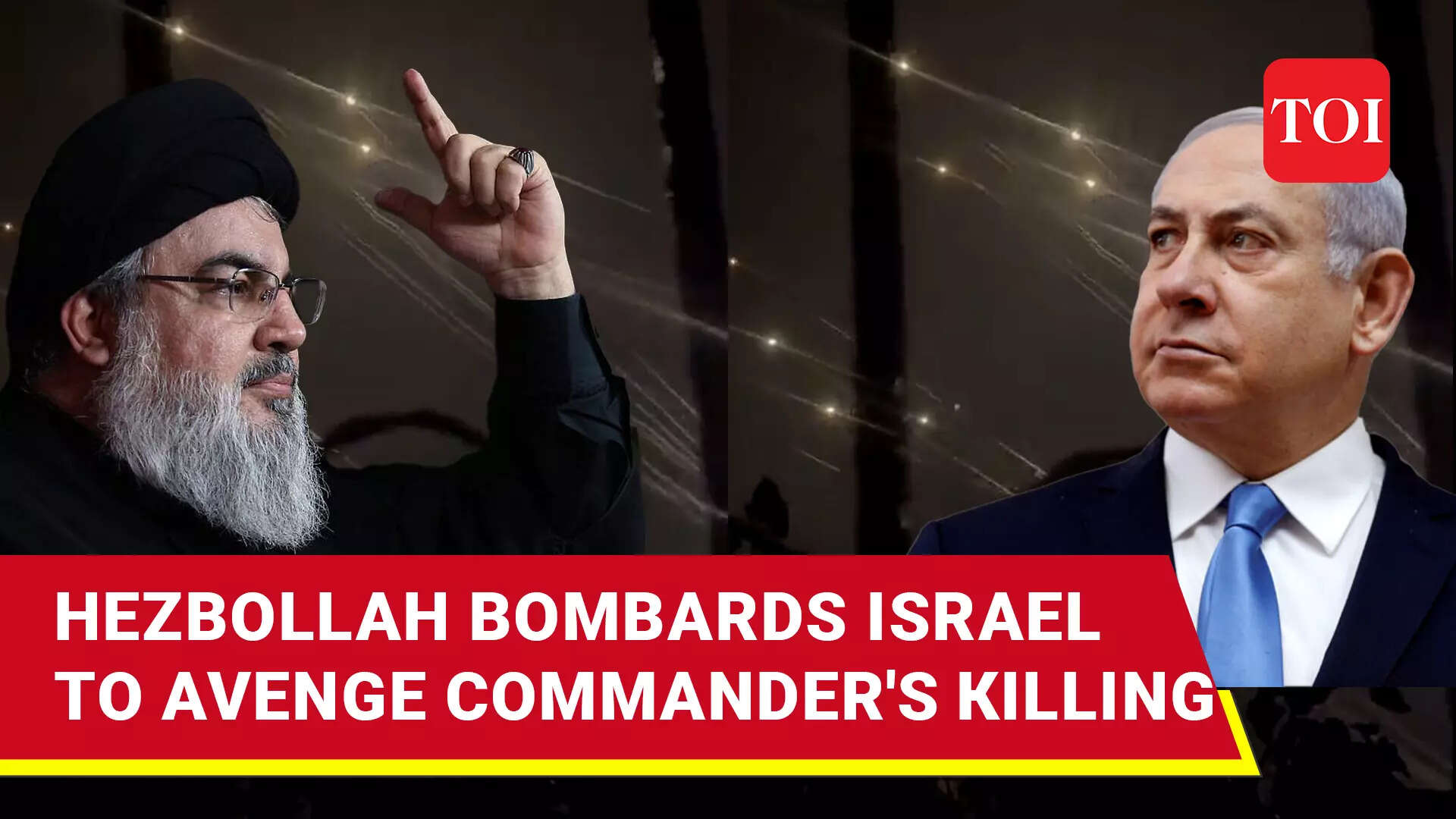 Hezbollah Launches Big Attack On Israel; Over 100 Rockets Fired Toward Israeli Towns | Watch