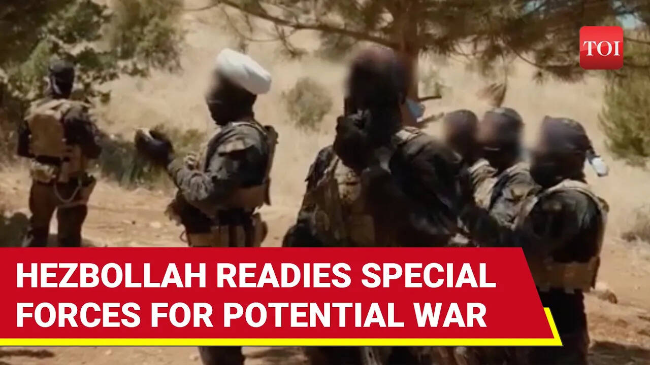 Hezbollah Releases Footage of Special Operation Forces Unit Amid Israel ...
