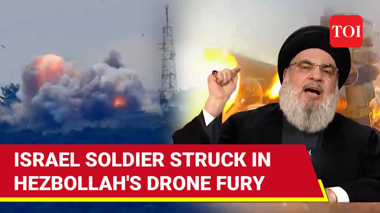 Hezbollah's Explosive Drones Pierce Israeli Air Shield In Golan Heights ...