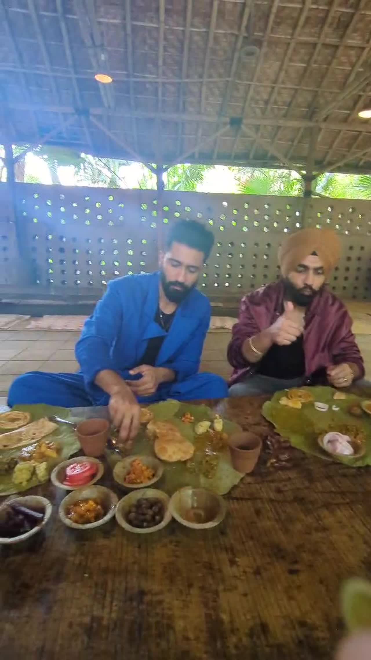 Vicky Kaushal and Ammy Virk tell us why they love Gujarati thali!