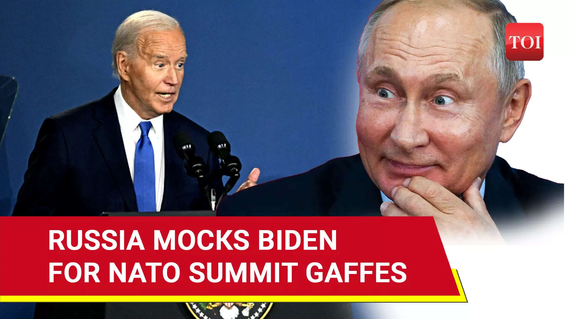Putin Aide Mocks Biden For NATO Summit Gaffes; Slams U.S. President's ...