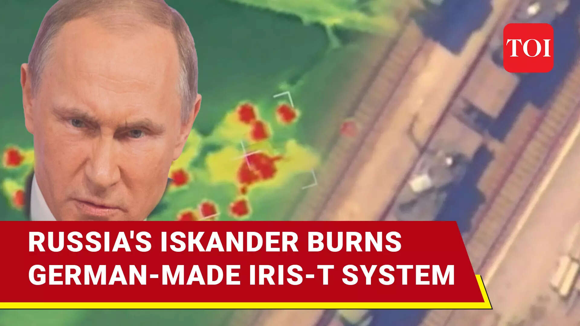 German IRIS-T Gutted In Russia's Iskander Attack; Moment When Missile ...