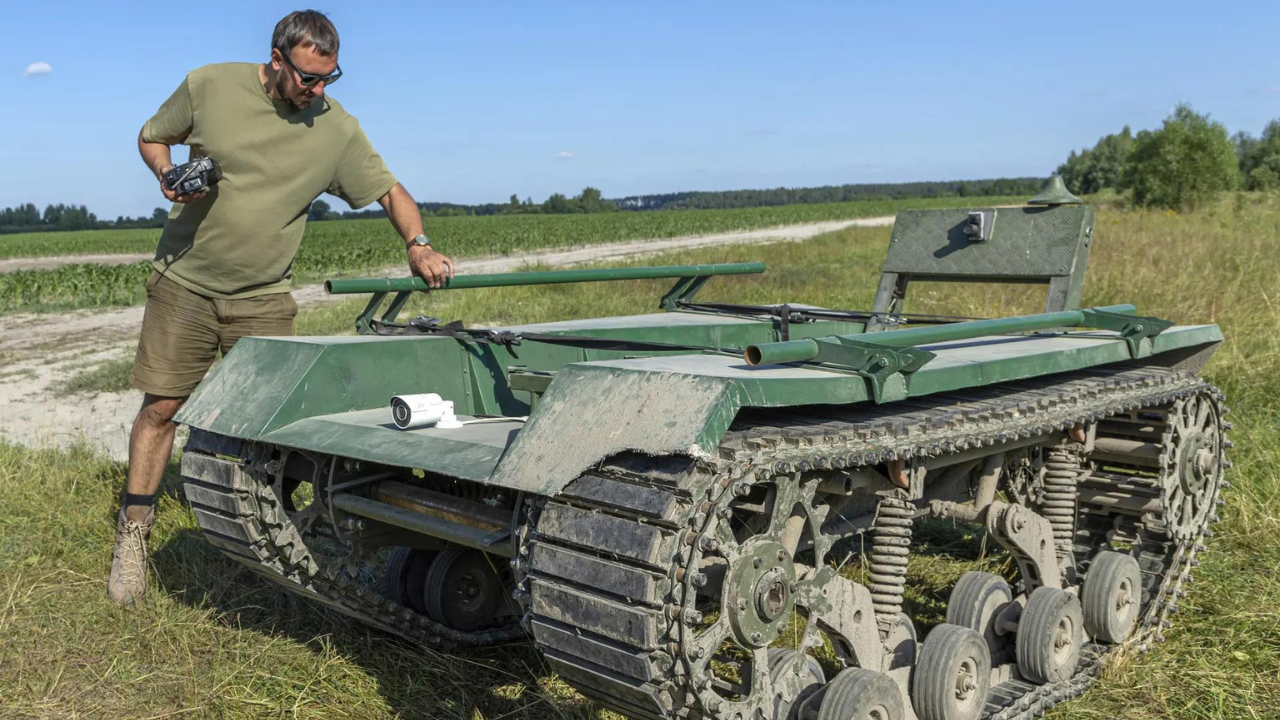 Ukrainian tech firms create budget-friendly robots to fight against ...