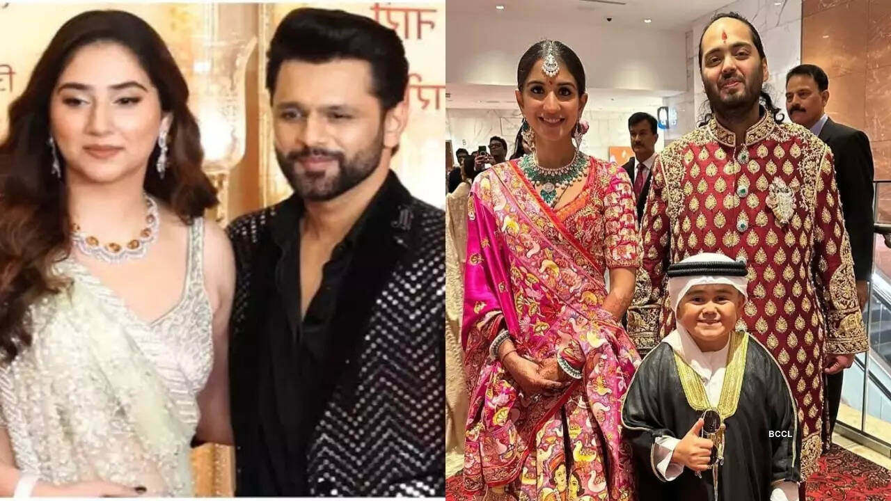 From Rahul Vaidya- Disha Parmar to Abdu Rozik: Popular TV celebs join Anant Ambani-Radhika ...