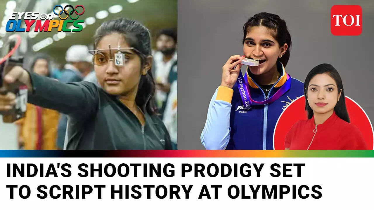 Meet India's Shooting Prodigy; Esha Singh Guns For Gold At Paris Games ...