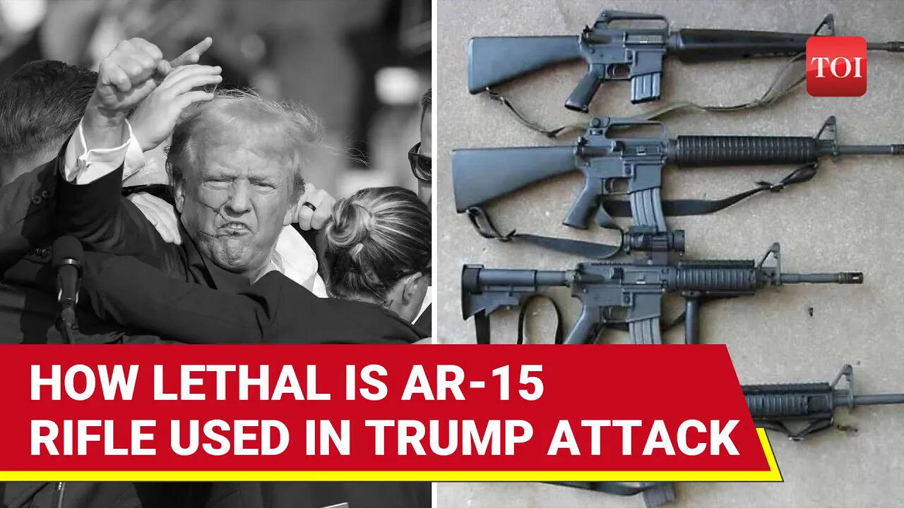 Trump Attack: AR-15 Rifle Bullet That Targeted Ex-President Could Have ...
