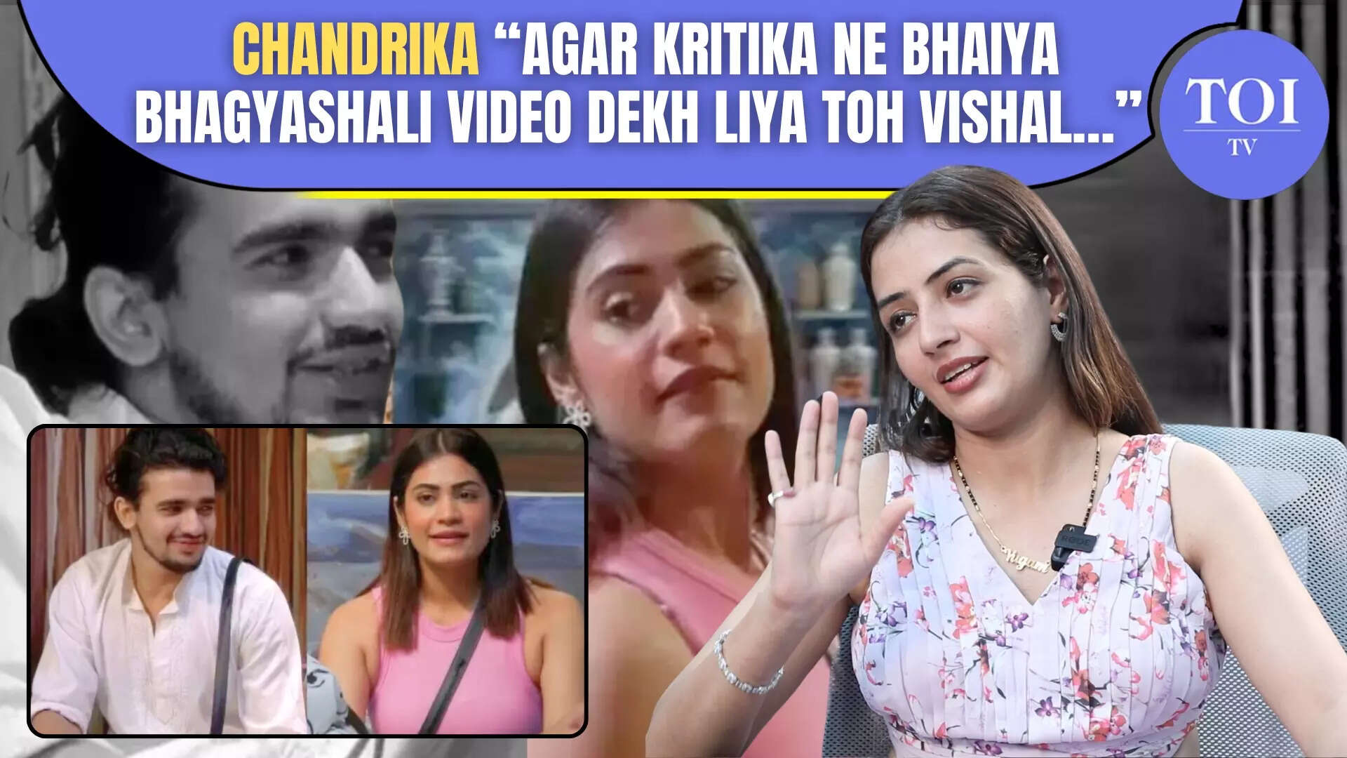 Chandrika Dixit aka Vadapav Girl On Vishal's Comment On Kritika Malik ...