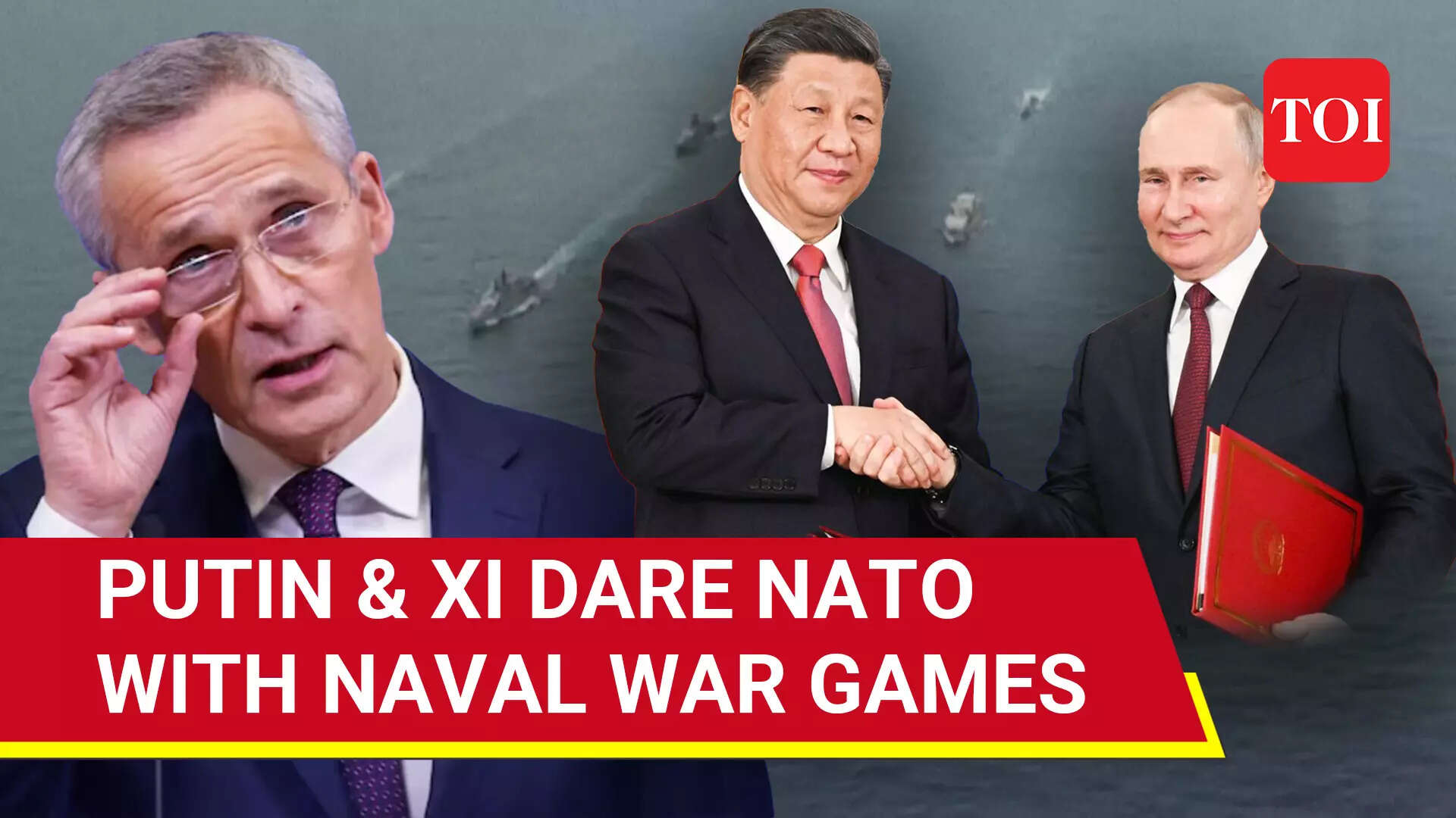 Russia & China's Massive Naval War Games; 'Befitting Response' To NATO ...