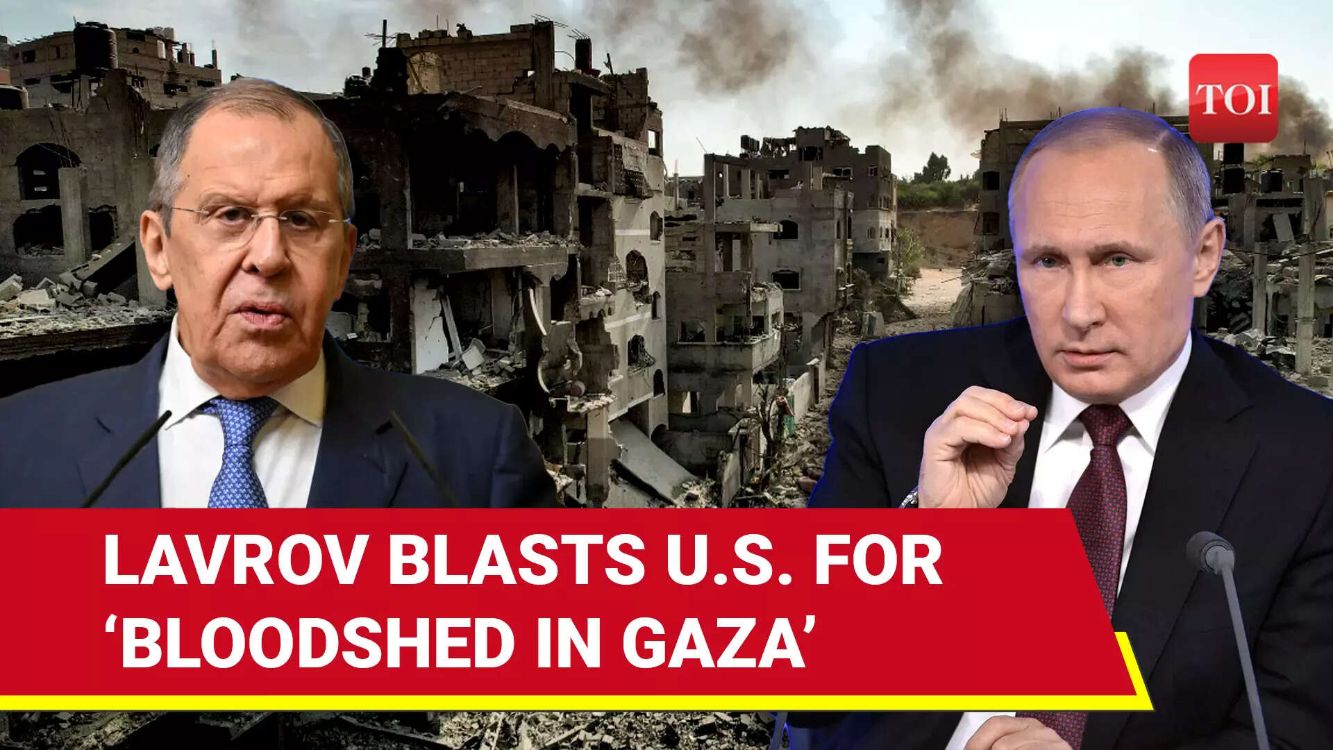 Russian FM Backs Palestine In Fiery Attack At UNSC As Israeli Envoy ...