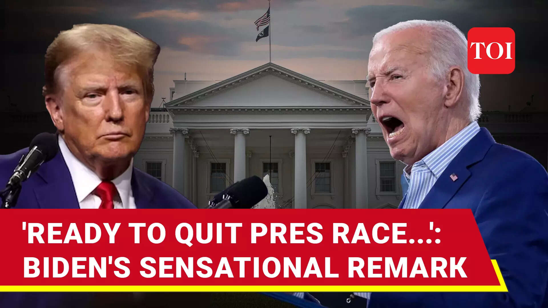 'Will Quit Race...': Biden Drops Bombshell Amid Appeal To Drop Out | Watch