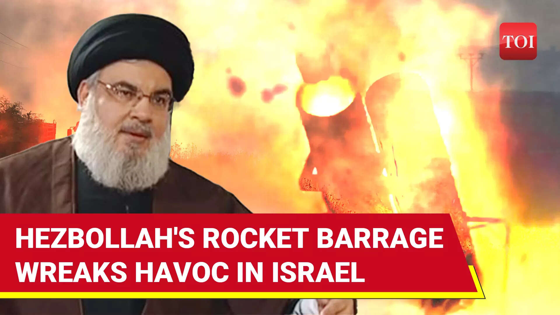 Hezbollah's 'Rocket Rain' Batters Northern Israel; Burkan Barrage ...