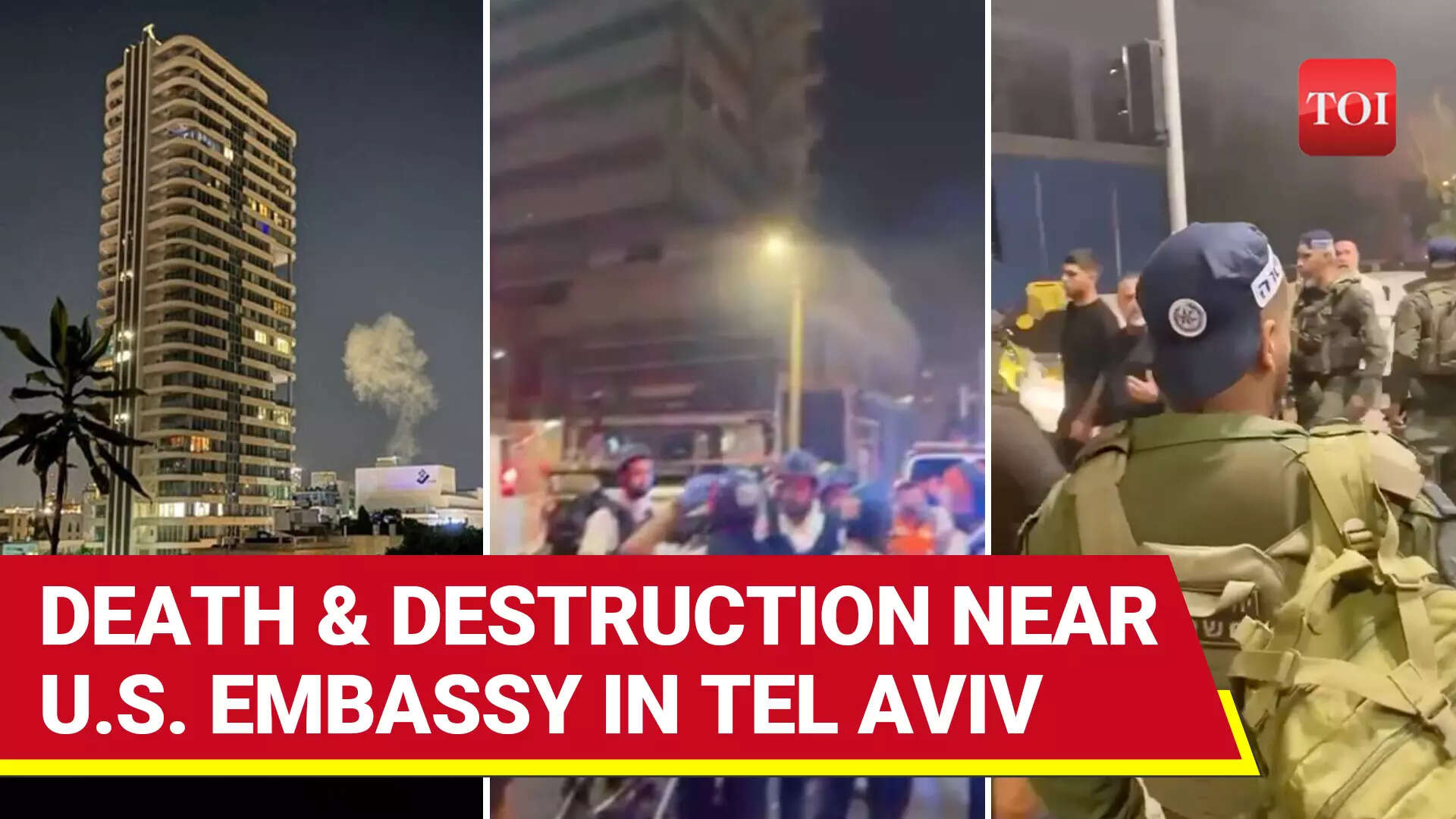Big Blast Near U.S. Embassy In Tel Aviv; At Least One Dead, Ten Injured ...