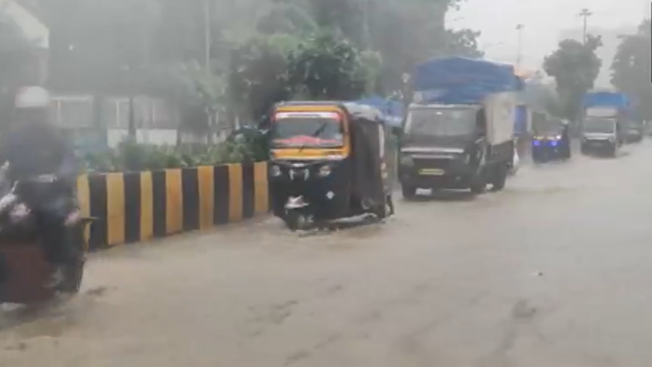 Maharashtra gets flooded again: Heavy rainfall in Navi Mumbai and Nagpur cause heavy ...