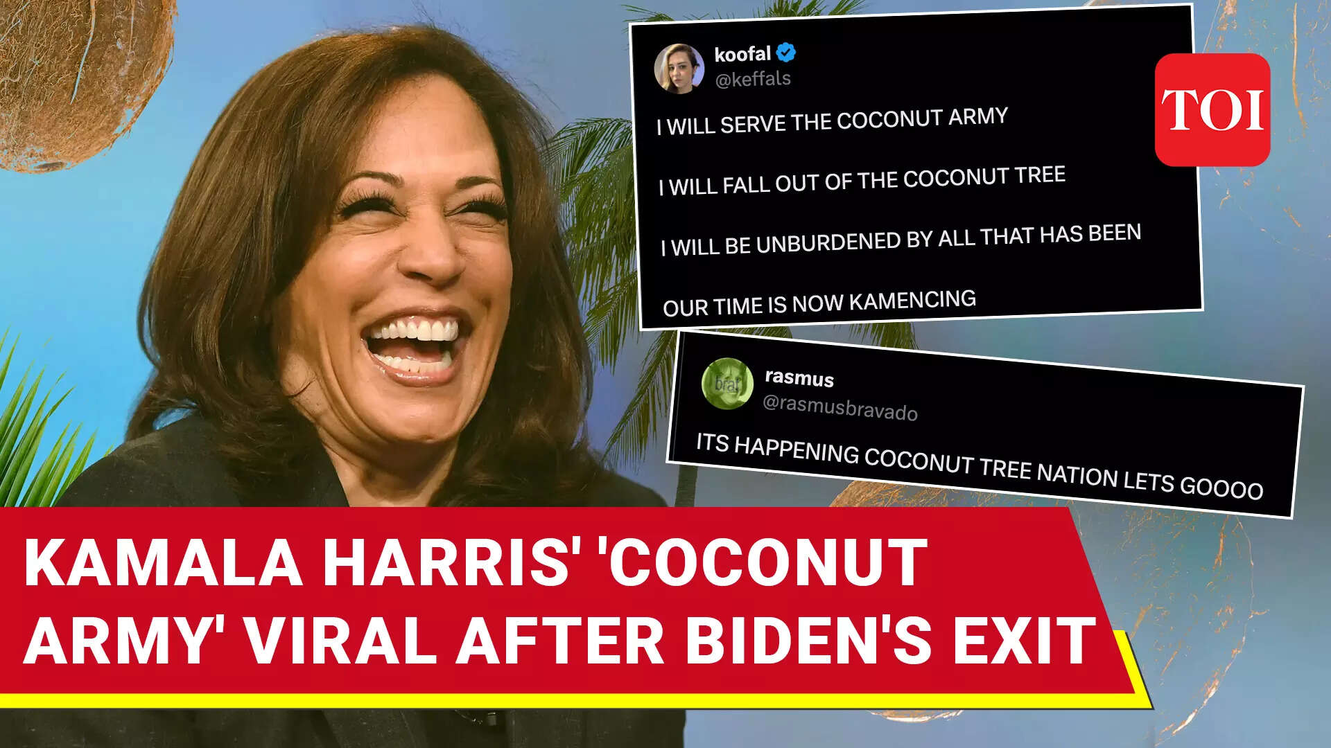 Kamala Harris And 'Operation Coconut Tree' Viral After Biden's Pres Race Exit | Here's Why