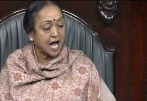 Speaker Meira Kumar loses her cool