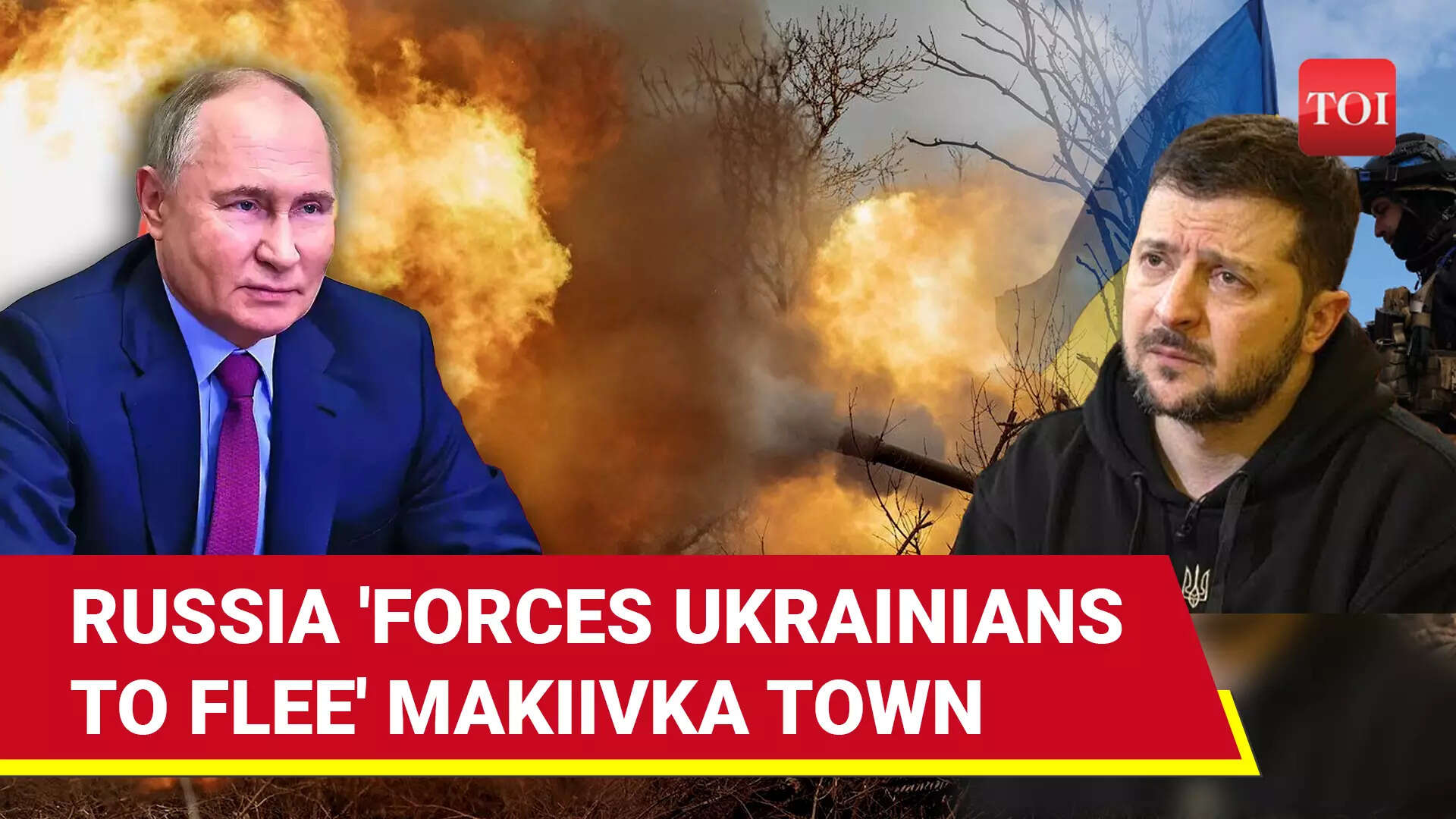 Ukrainian Soldiers 'Surrender' Before Russian Army In Makiivka | Putin ...
