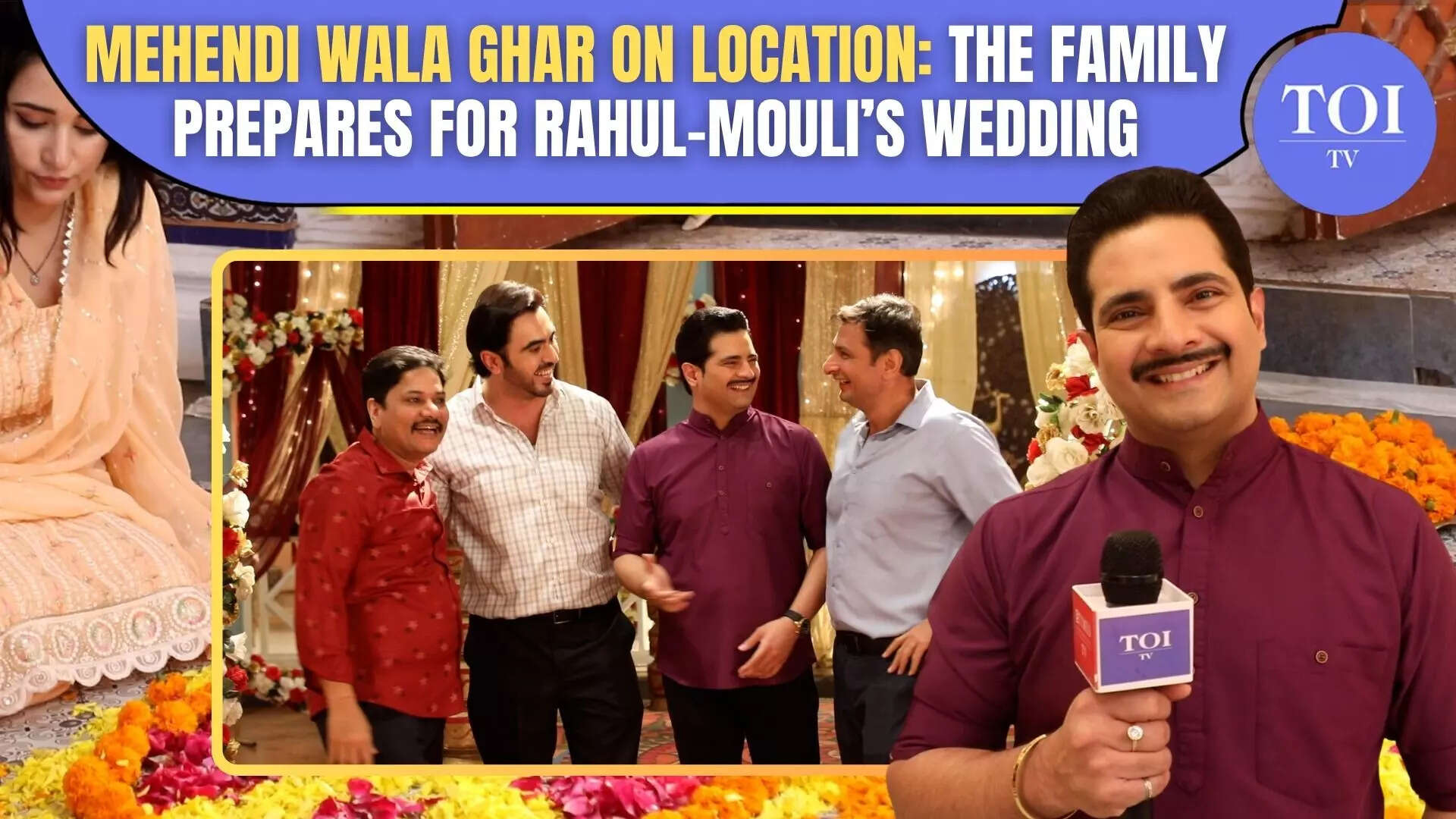 Karan Mehra on Mehendi Wala Ghar’s upcoming wedding scene of Rahul and Mouli