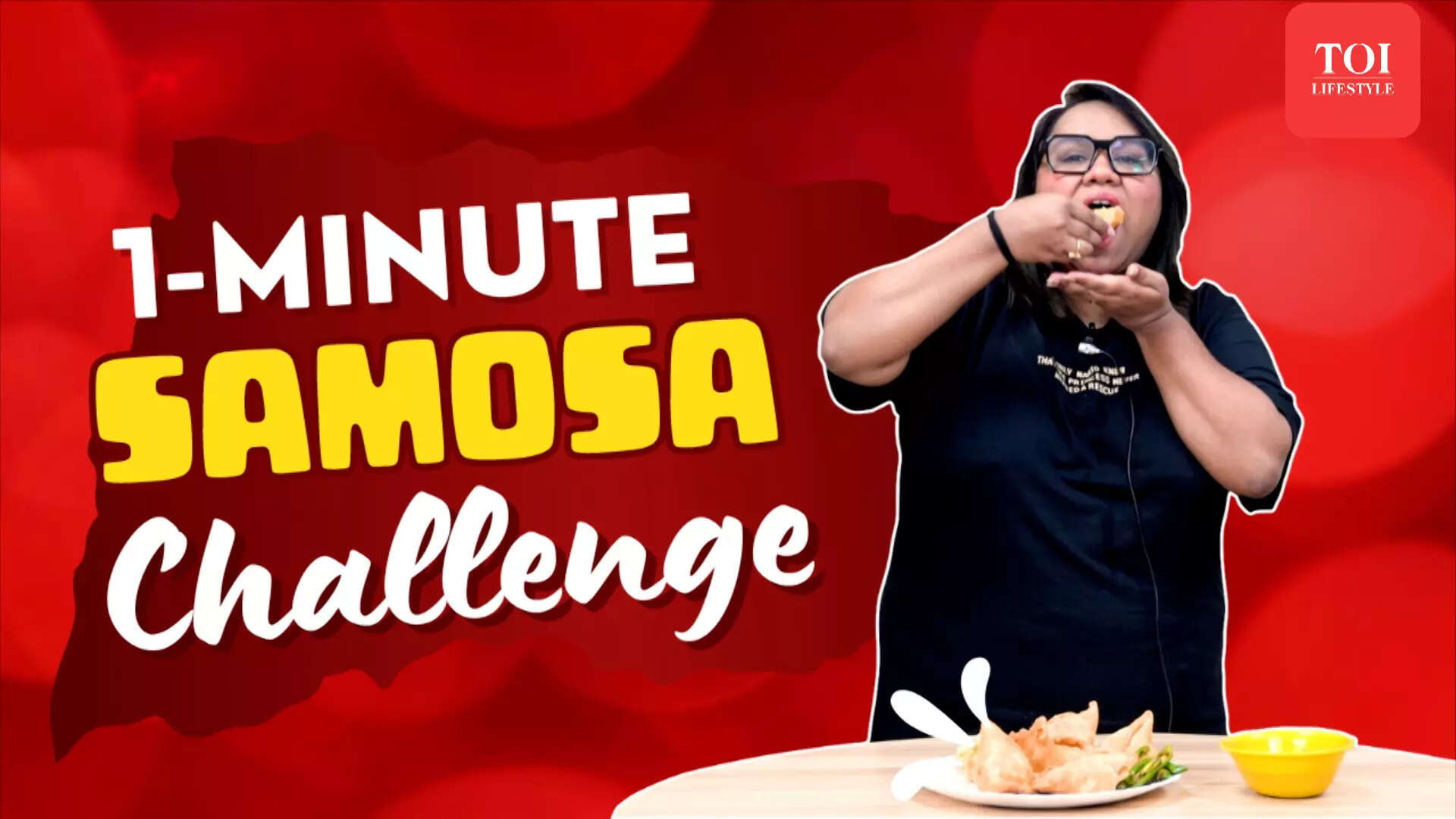 Can You Handle the Heat? Spicy Samosa Eating Challenge Under A Minute?