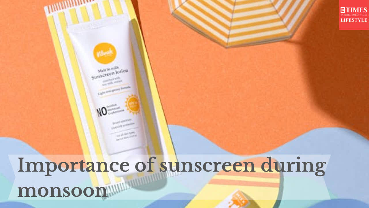 Importance of sunscreen during monsoon