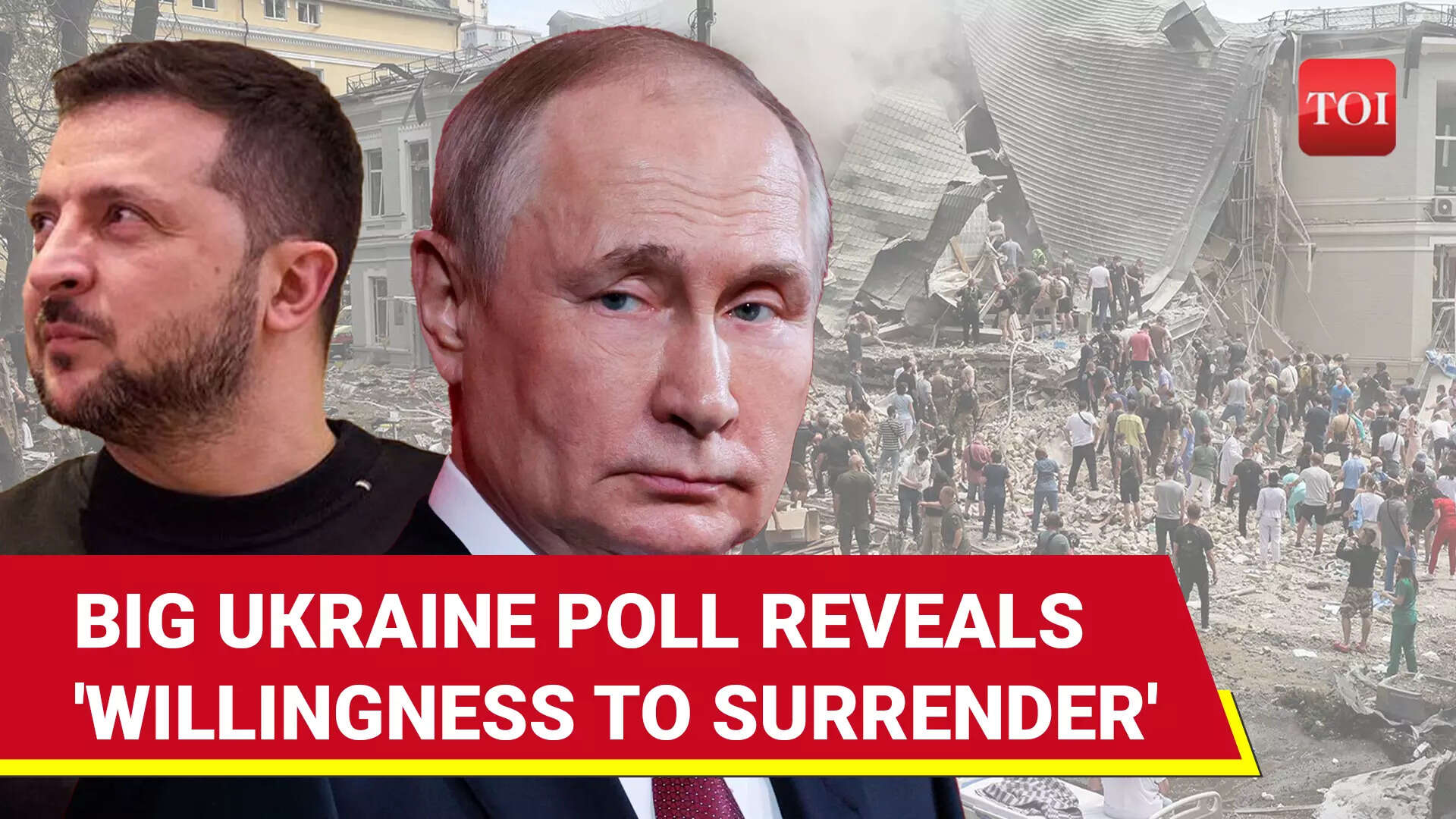 Ukraine Ready For Surrender, Cede Land To Putin's Russia? Sensation ...