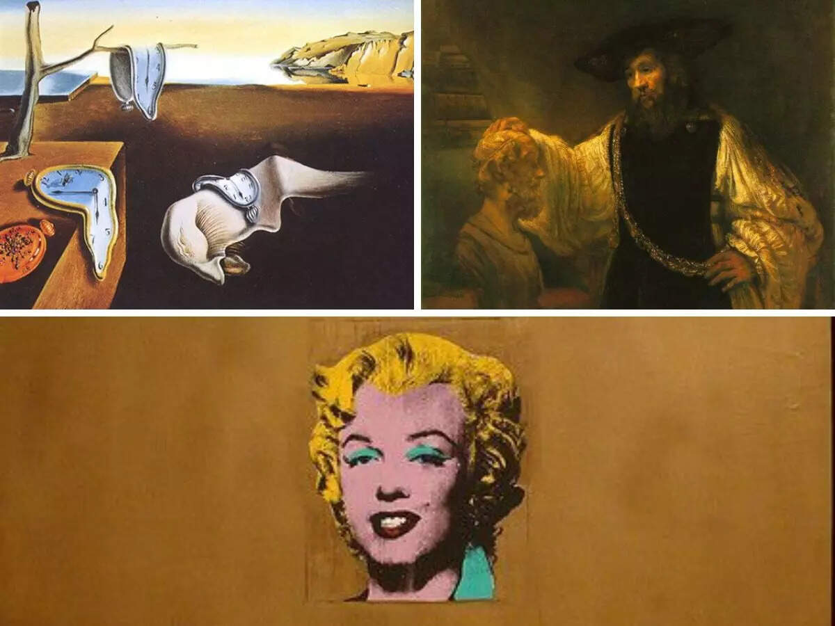 Most Popular Paintings 135 Greatest Paintings Of Modern Art