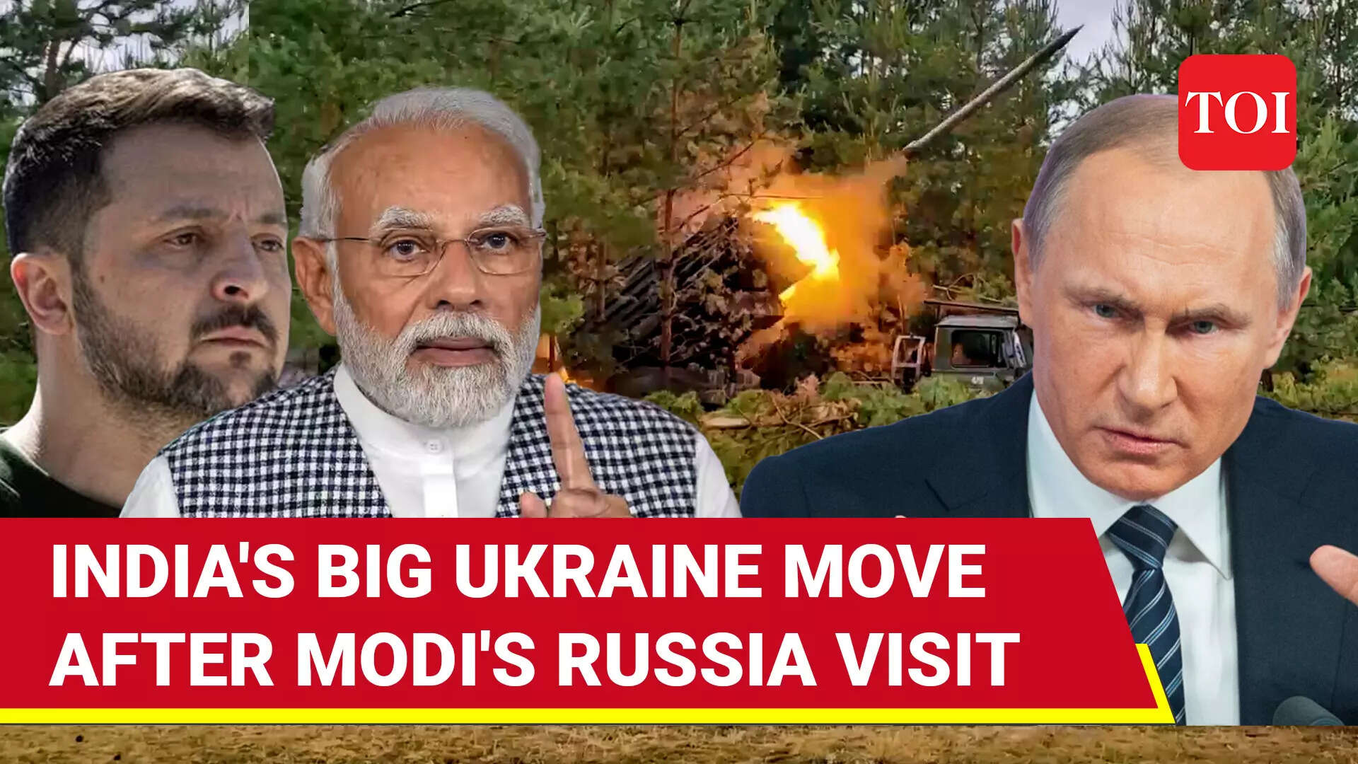 Putin's Message To Zelensky Via Modi? Indian PM Reportedly Planning ...
