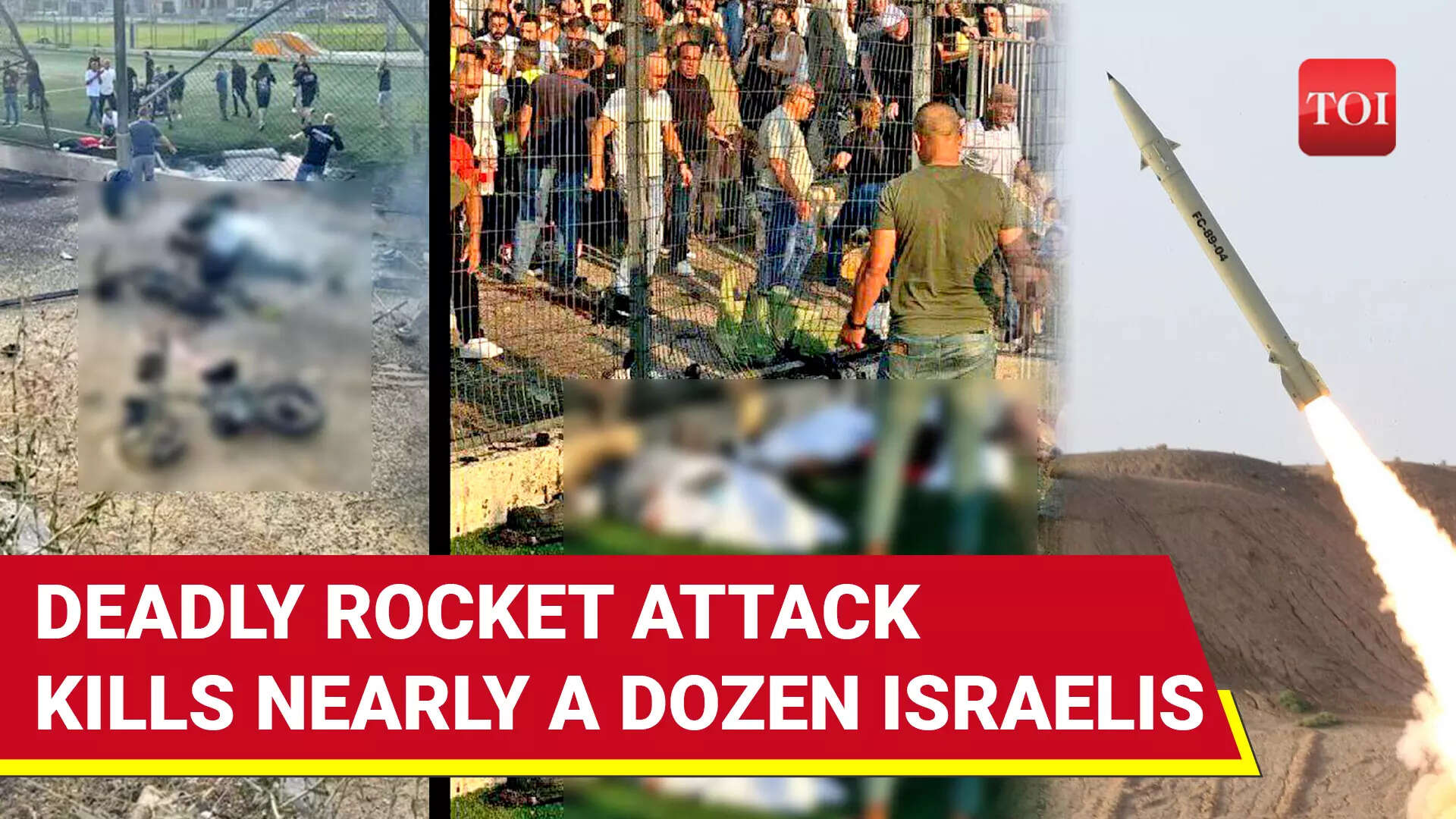 Majdal Shams Attack: Rocket Kills At Least 10 At A Football Pitch In Israeli-Occupied Golan Heights