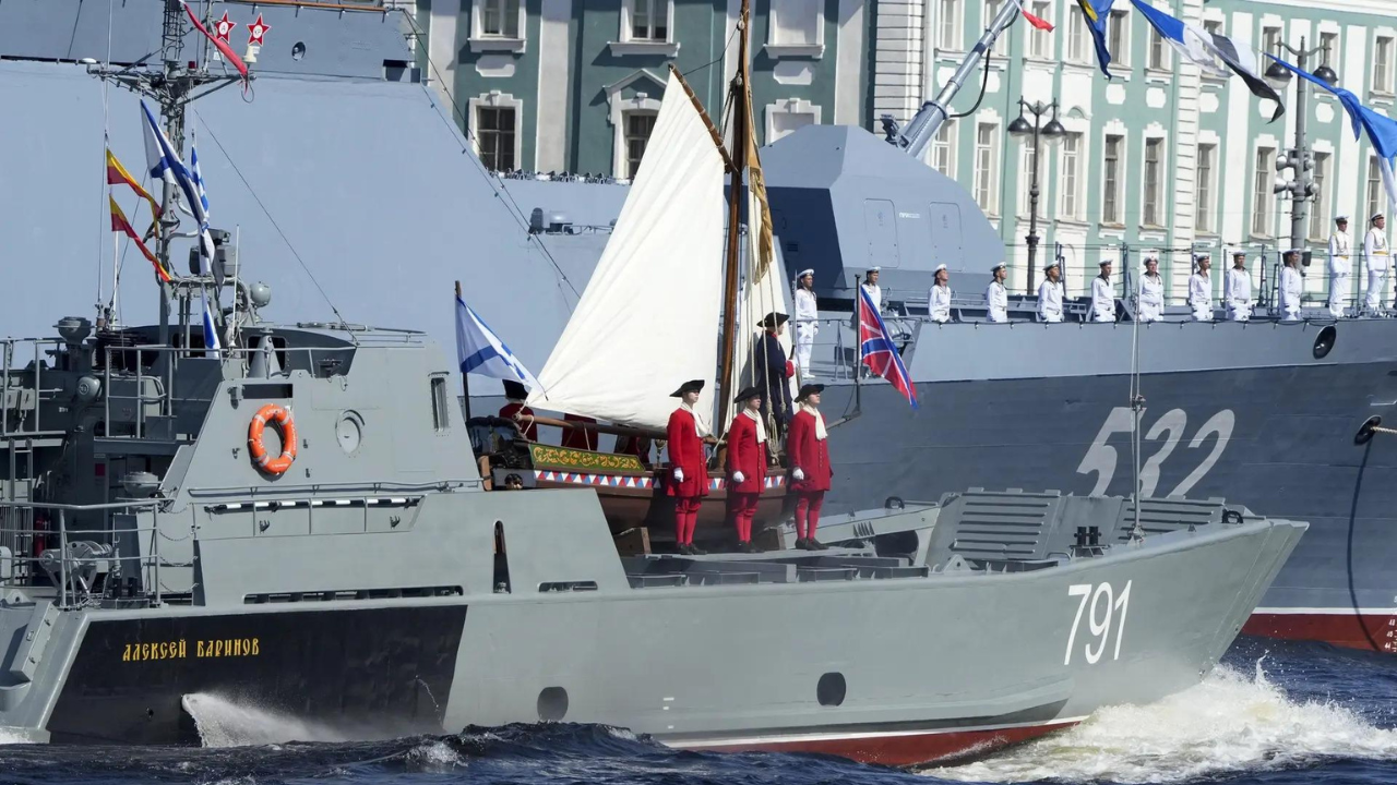'A maritime power’: Russia celebrates Navy Day