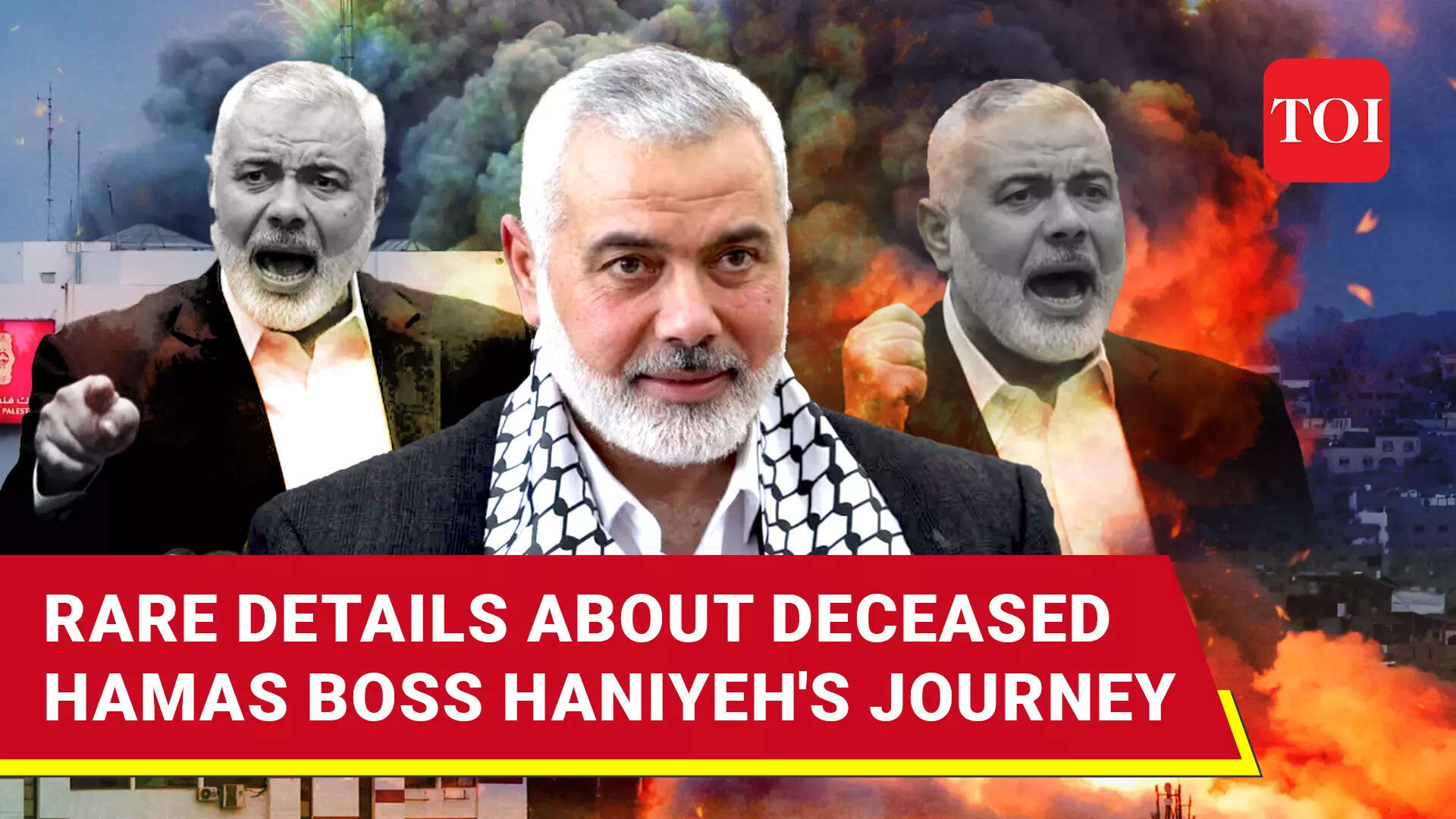 Hamas' 'Brother Leader' Haniyeh's Journey From Ex-Palestine PM To ...